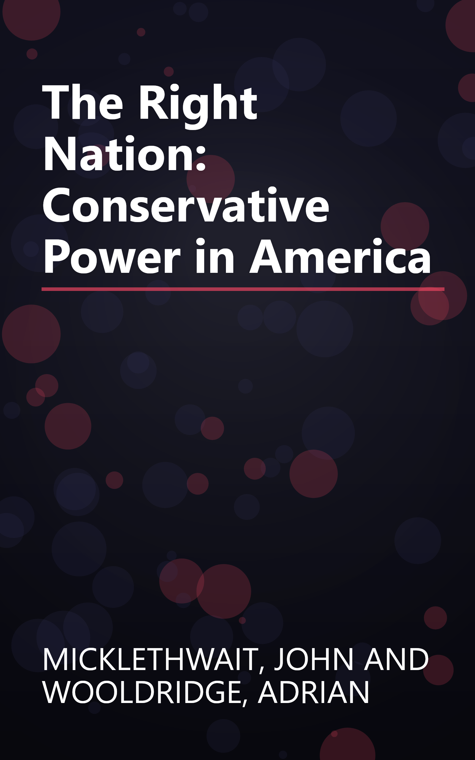 The Right Nation: Conservative Power in America book cover