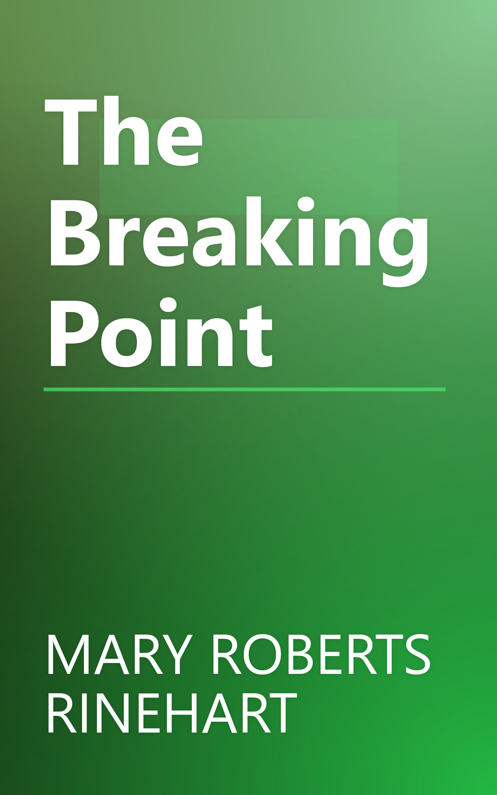 The Breaking Point book cover