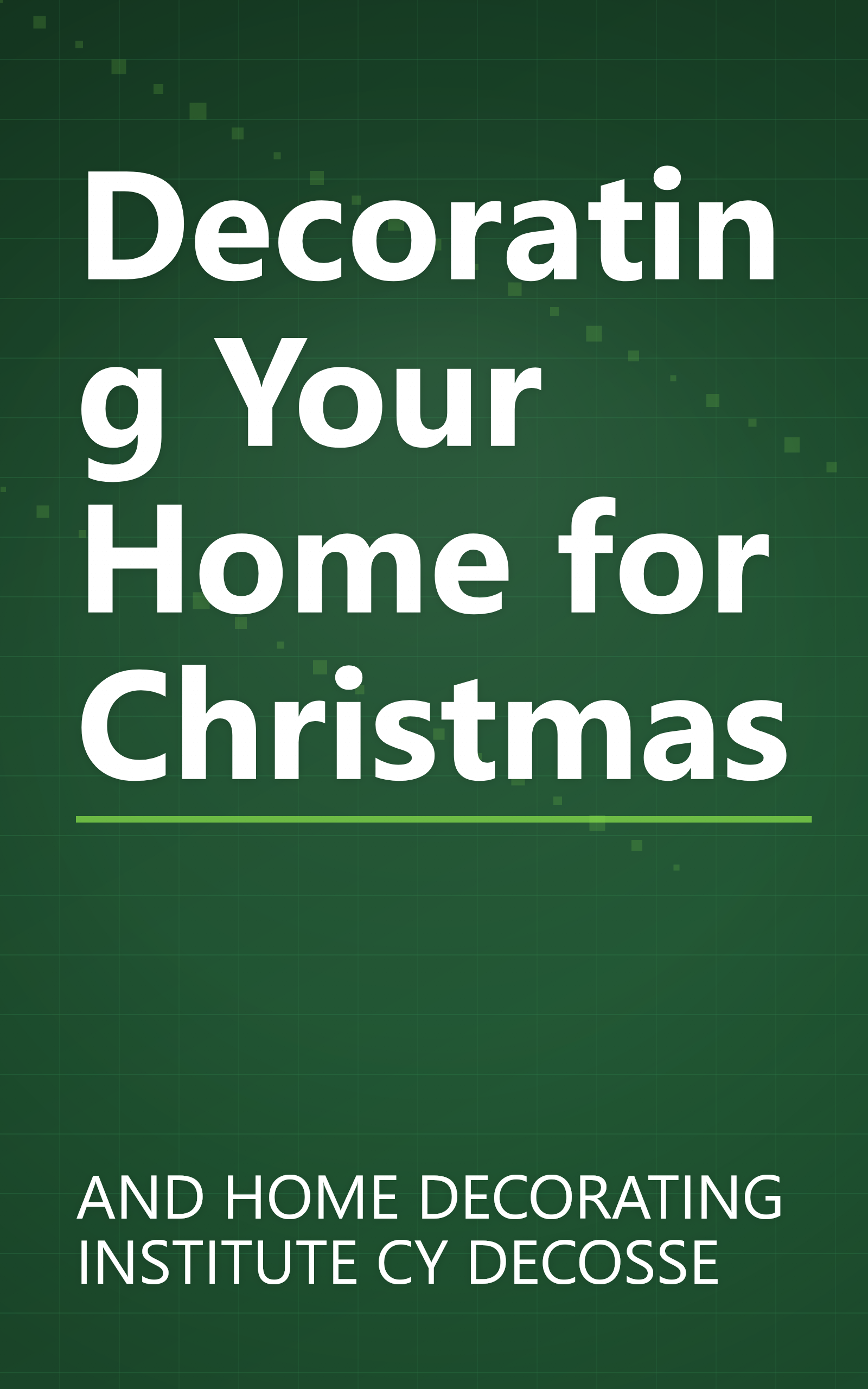 Decorating Your Home for Christmas book cover