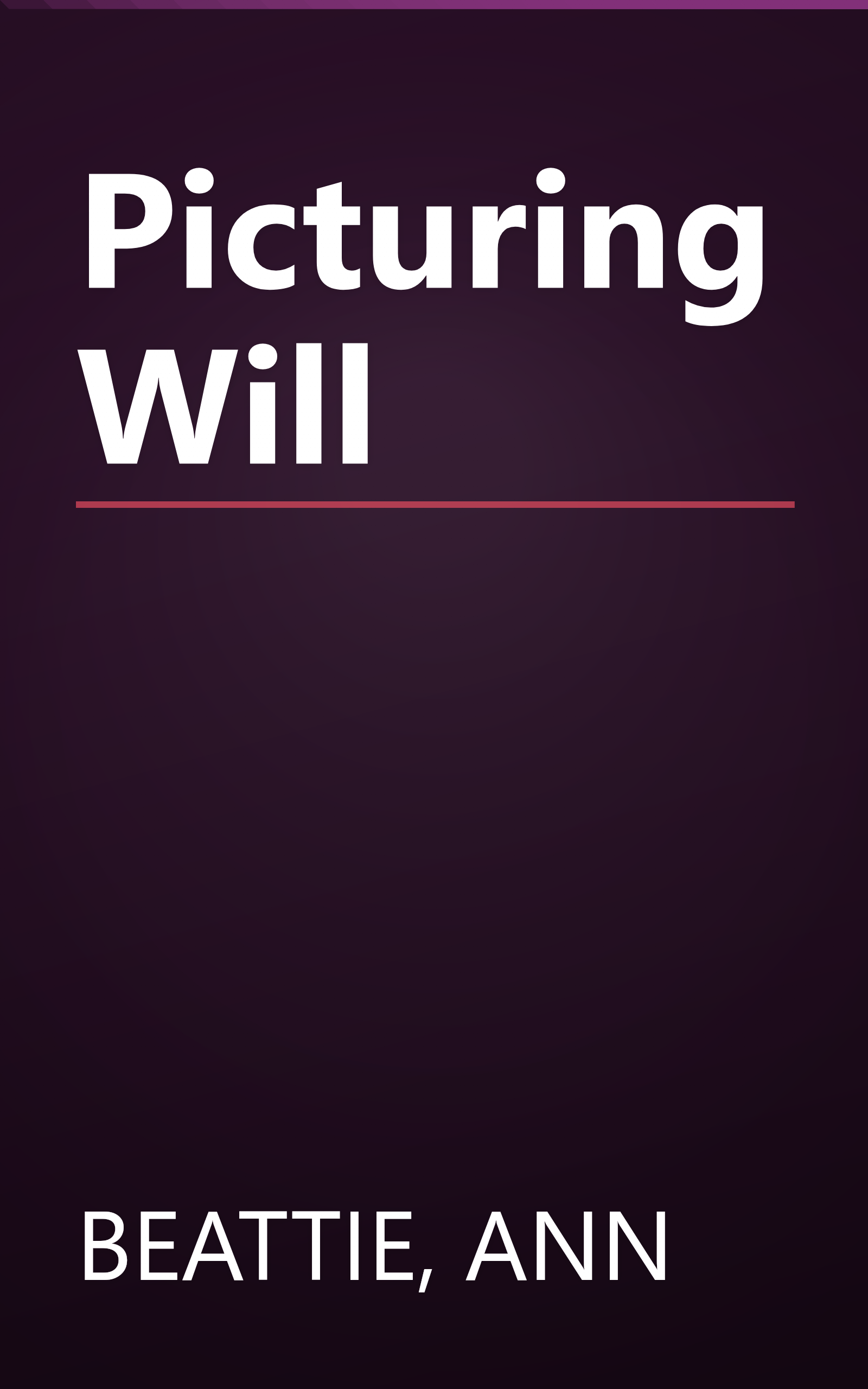 Picturing Will book cover