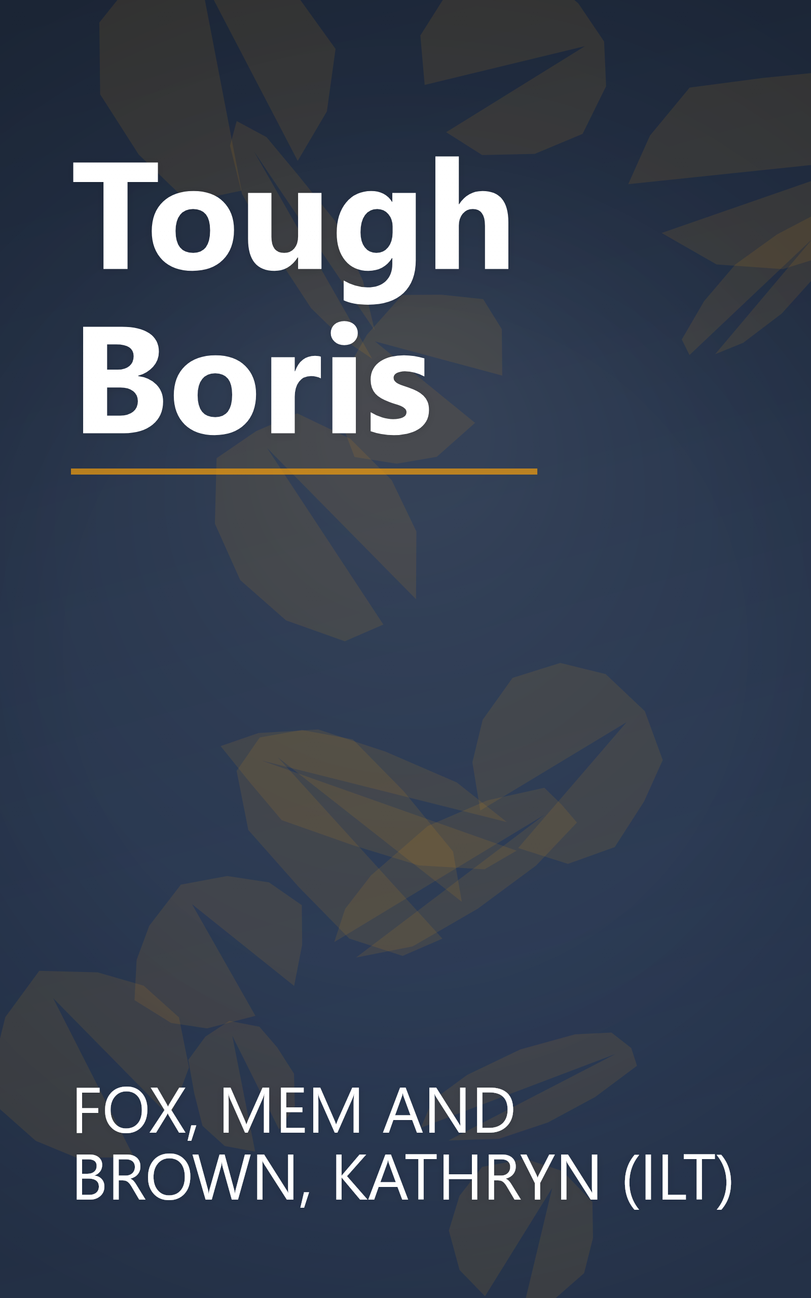 Tough Boris book cover