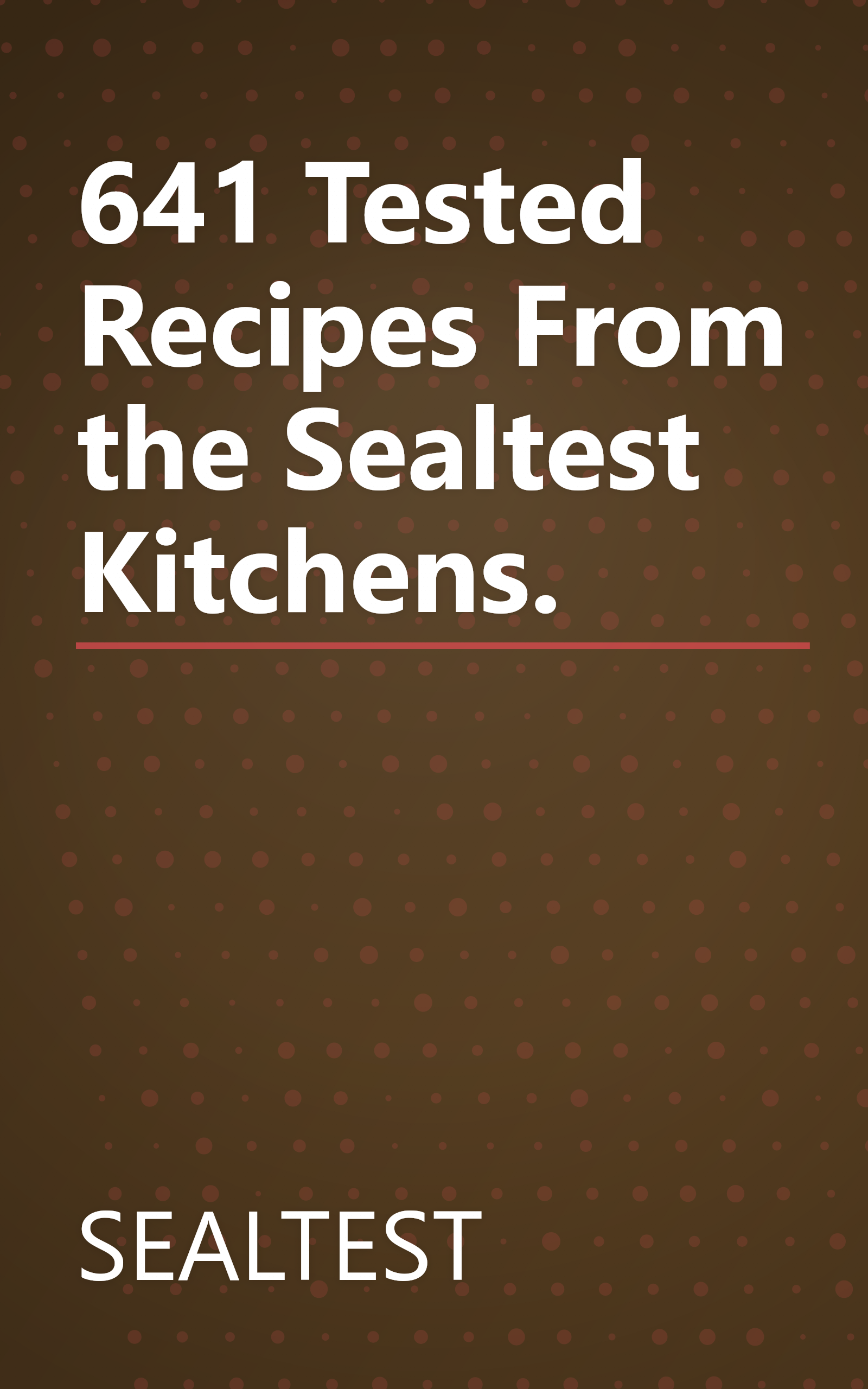 641 Tested Recipes From the Sealtest Kitchens. book cover