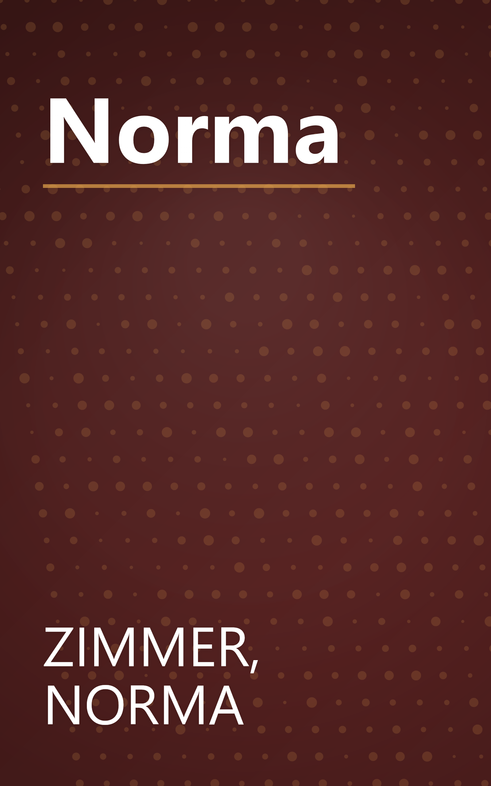 Norma book cover