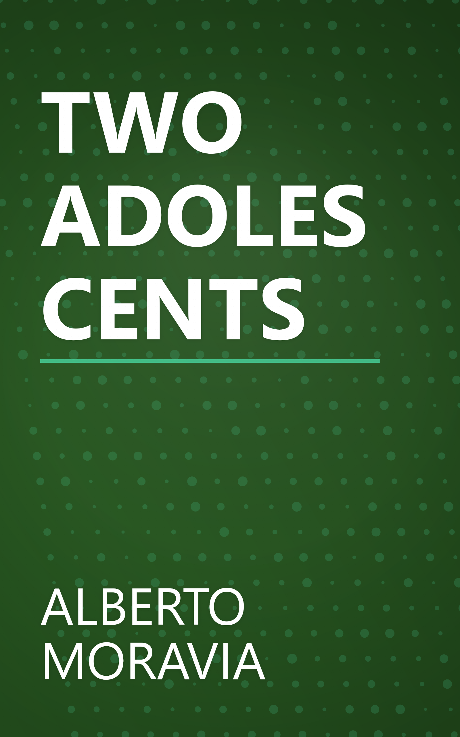 TWO ADOLESCENTS book cover