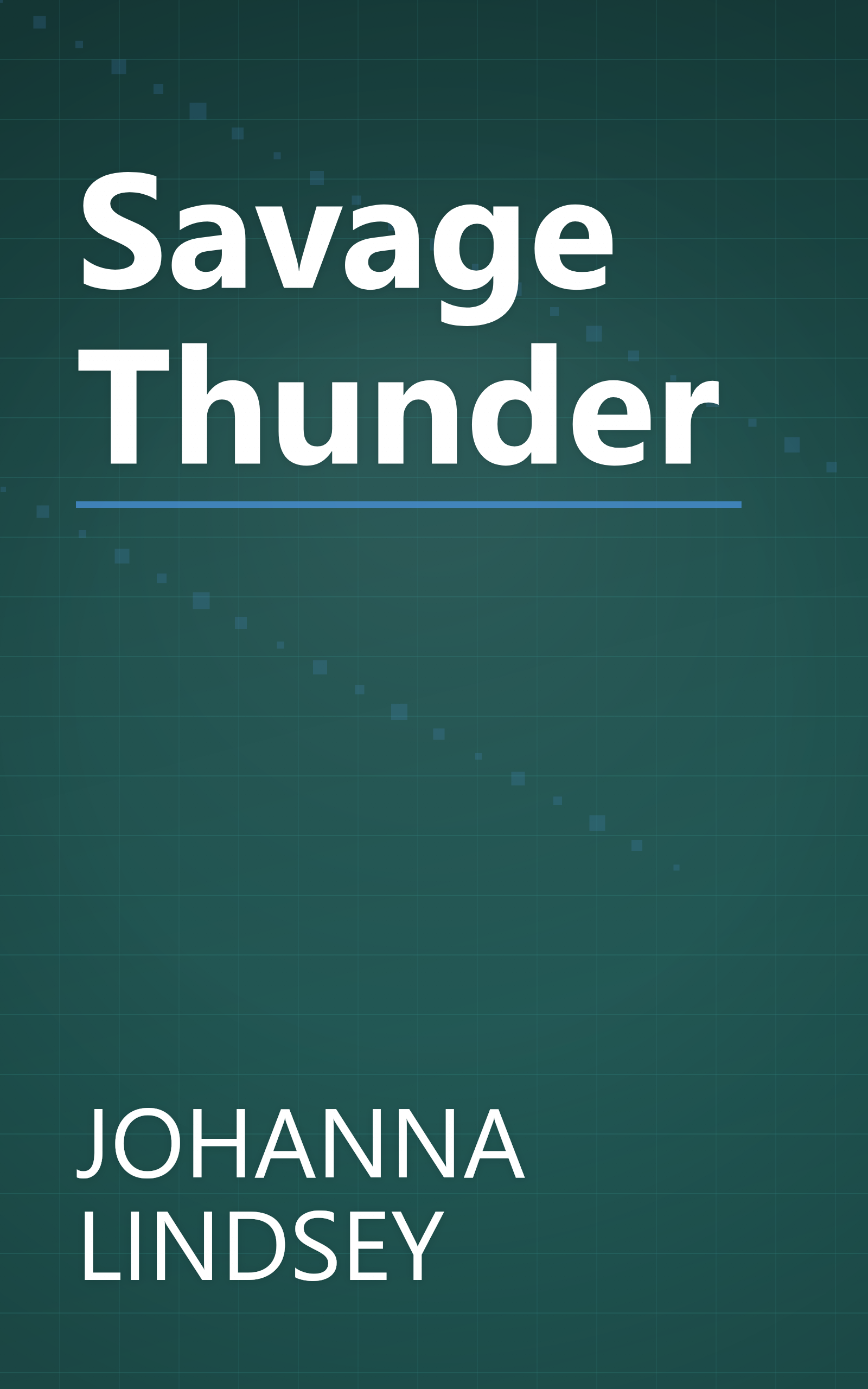 Savage Thunder book cover