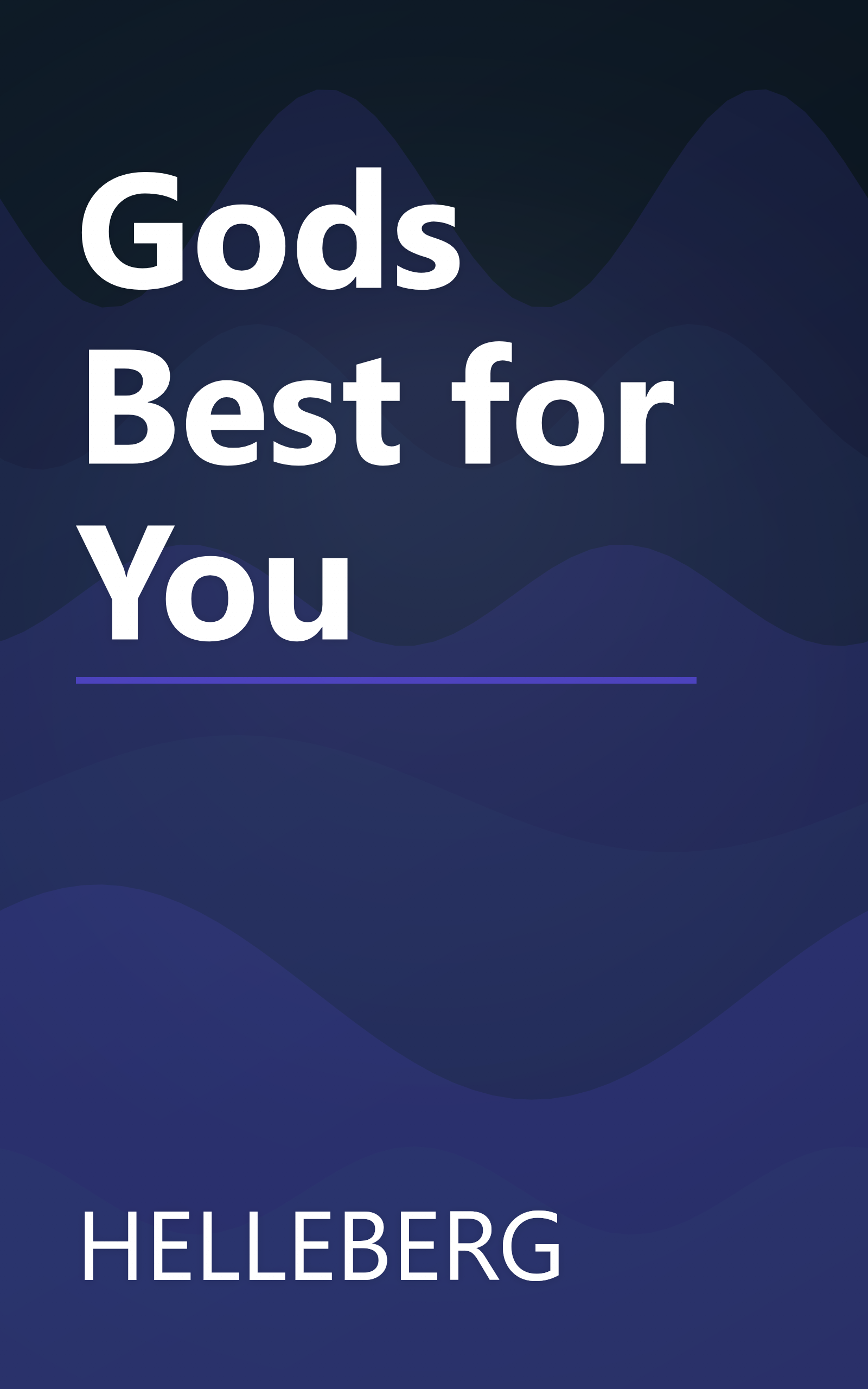 Gods Best for You book cover