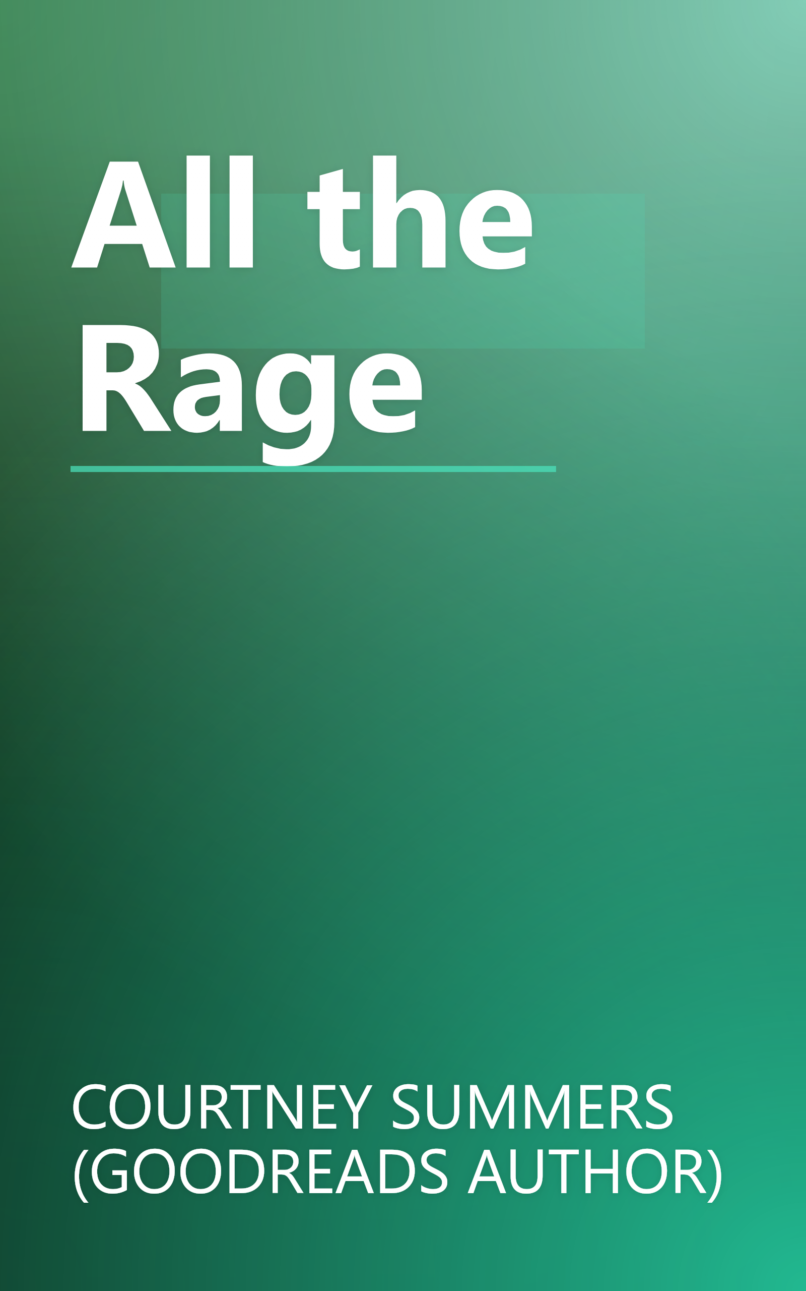 All the Rage book cover