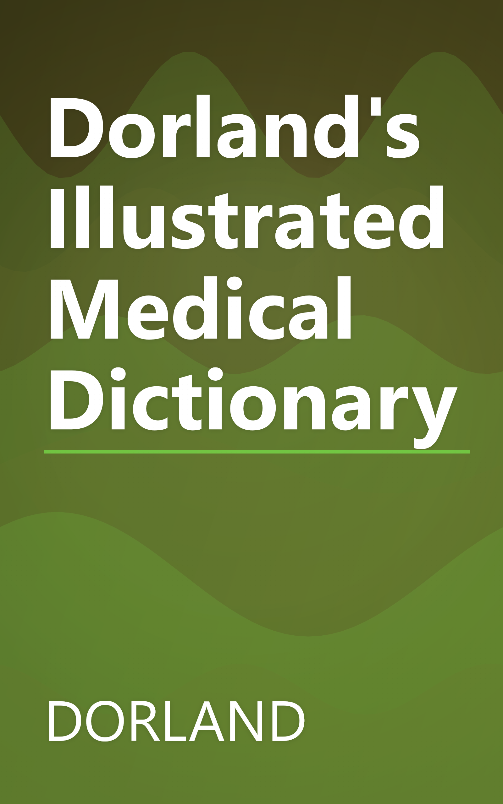 Dorland's Illustrated Medical Dictionary book cover