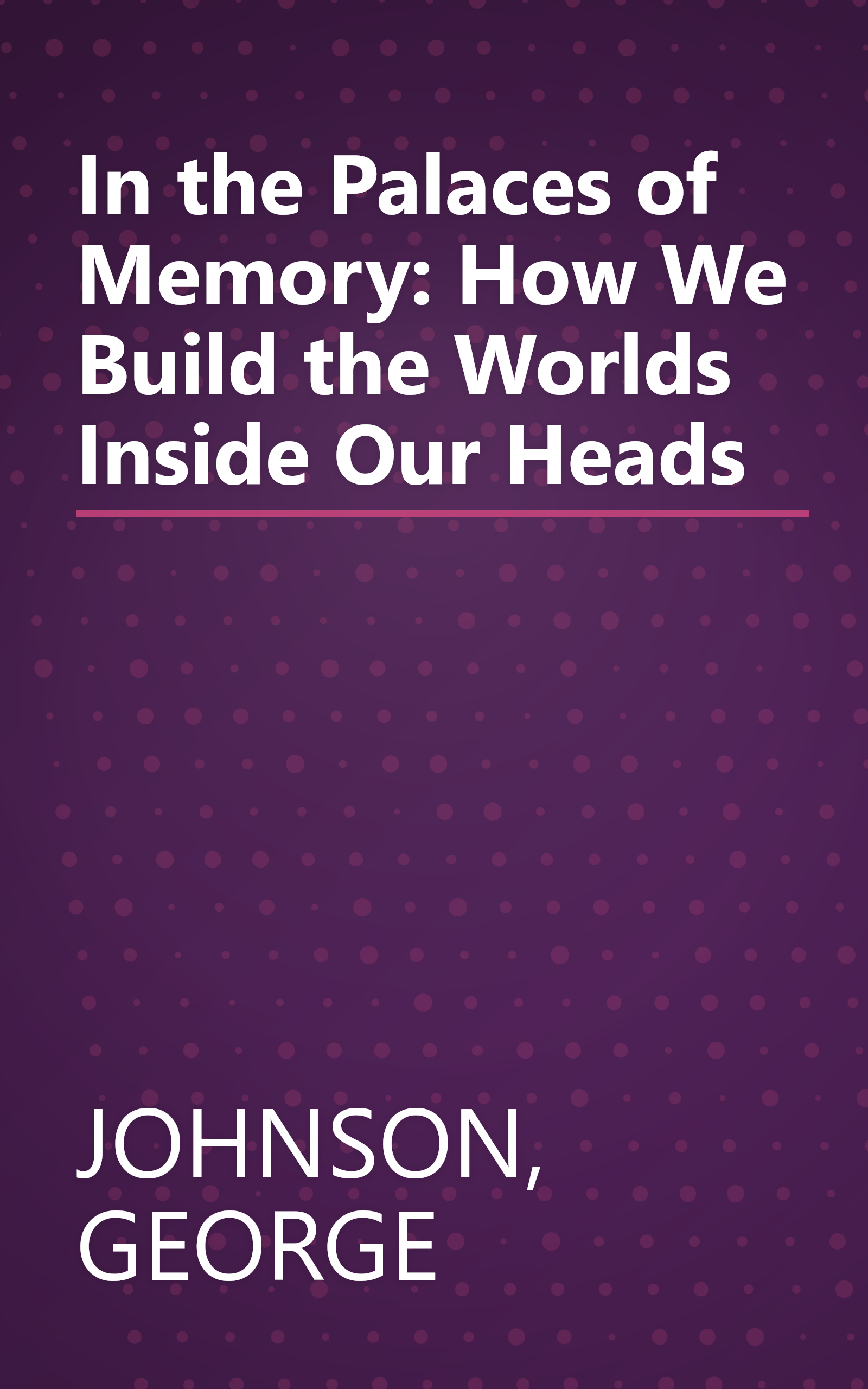 In the Palaces of Memory: How We Build the Worlds Inside Our Heads book cover