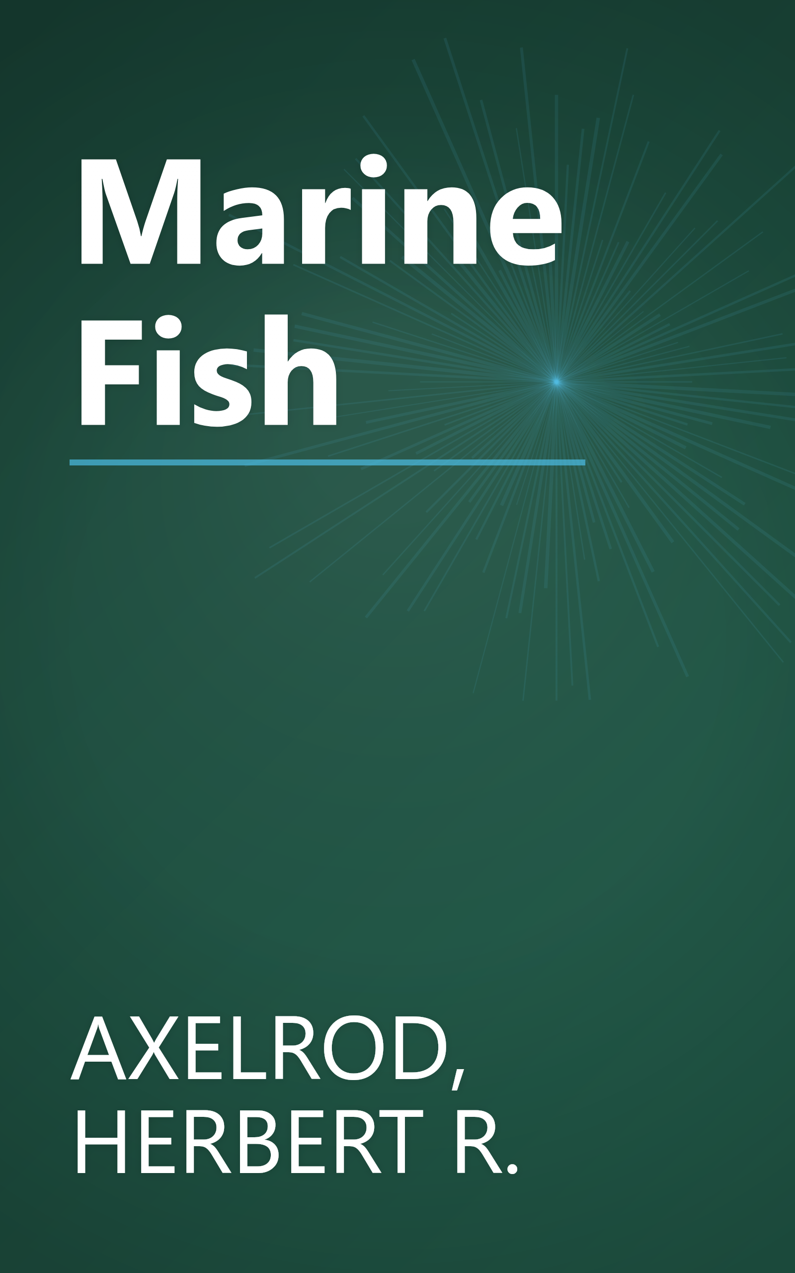 Marine Fish book cover