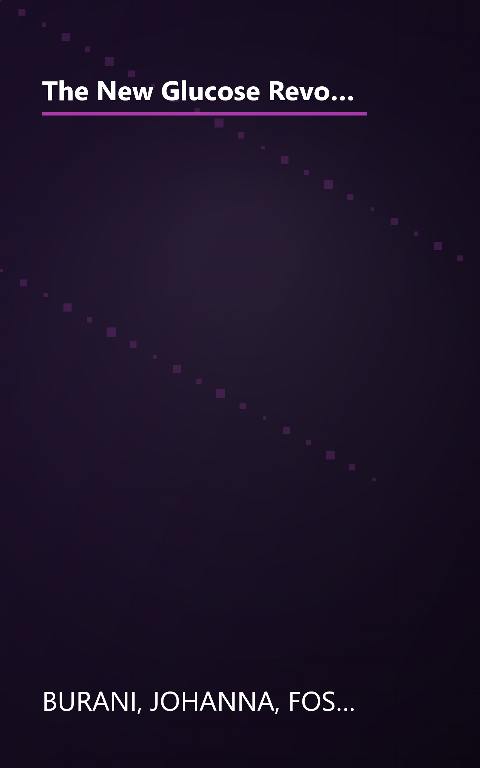 The New Glucose Revolution Low GI Guide to Diabetes: The Only Authoritative Guide to Managing Diabetes Using the Glycemic Index book cover