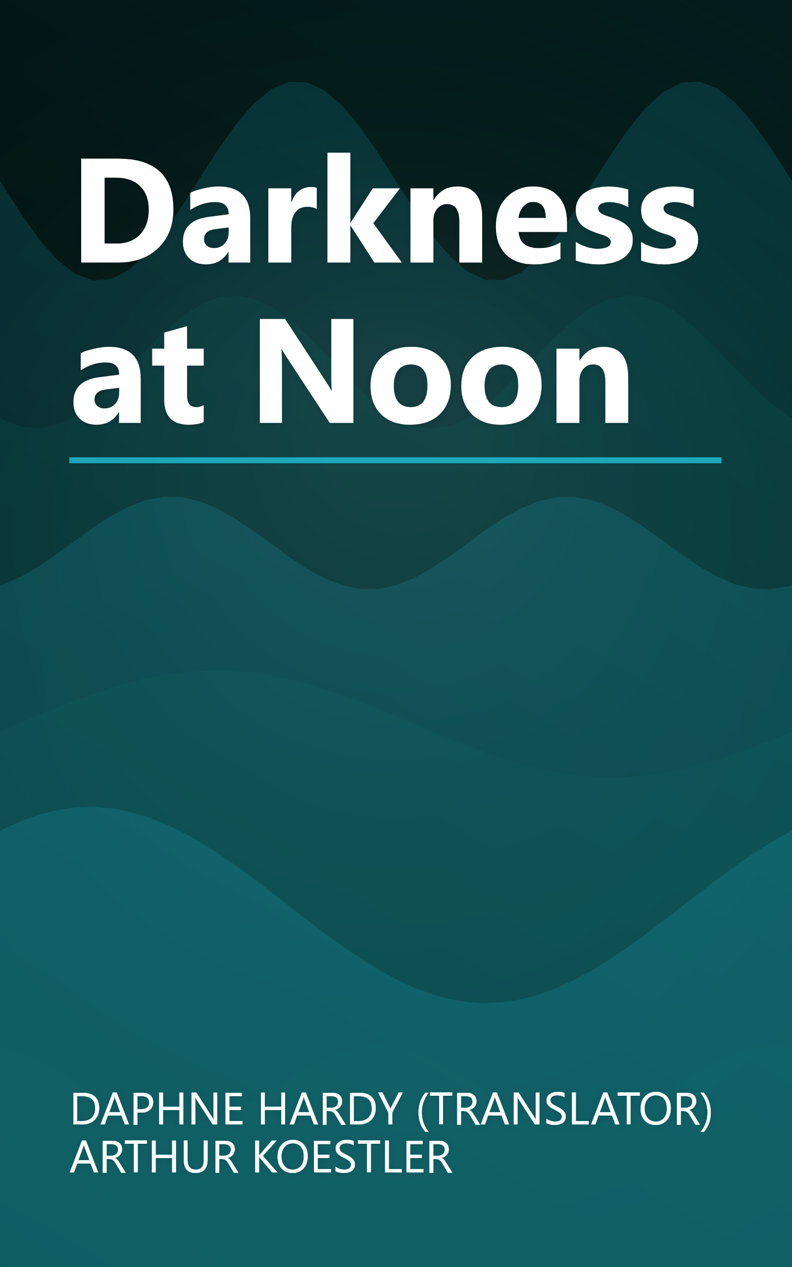 Darkness at Noon book cover