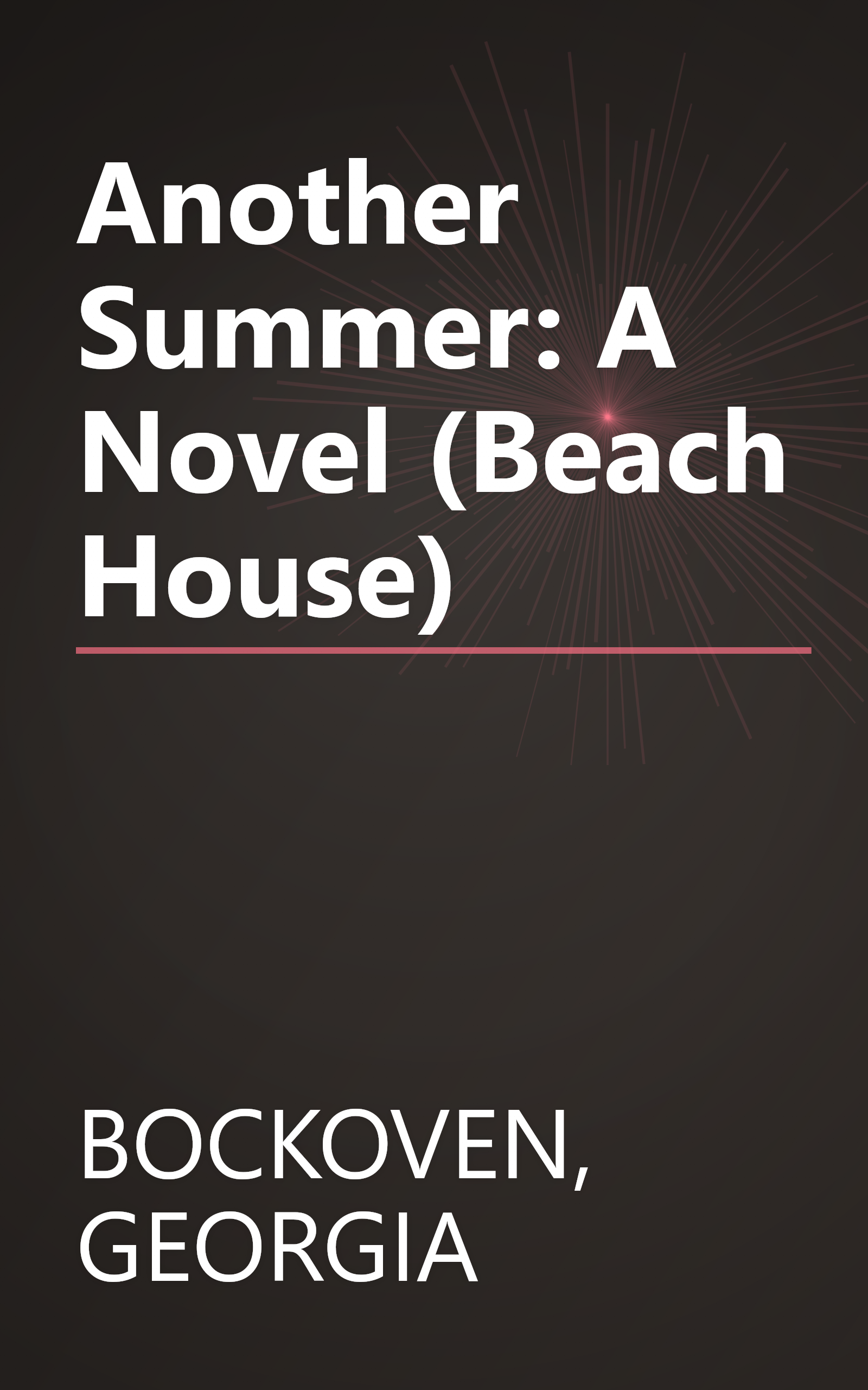 Another Summer: A Novel (Beach House) book cover