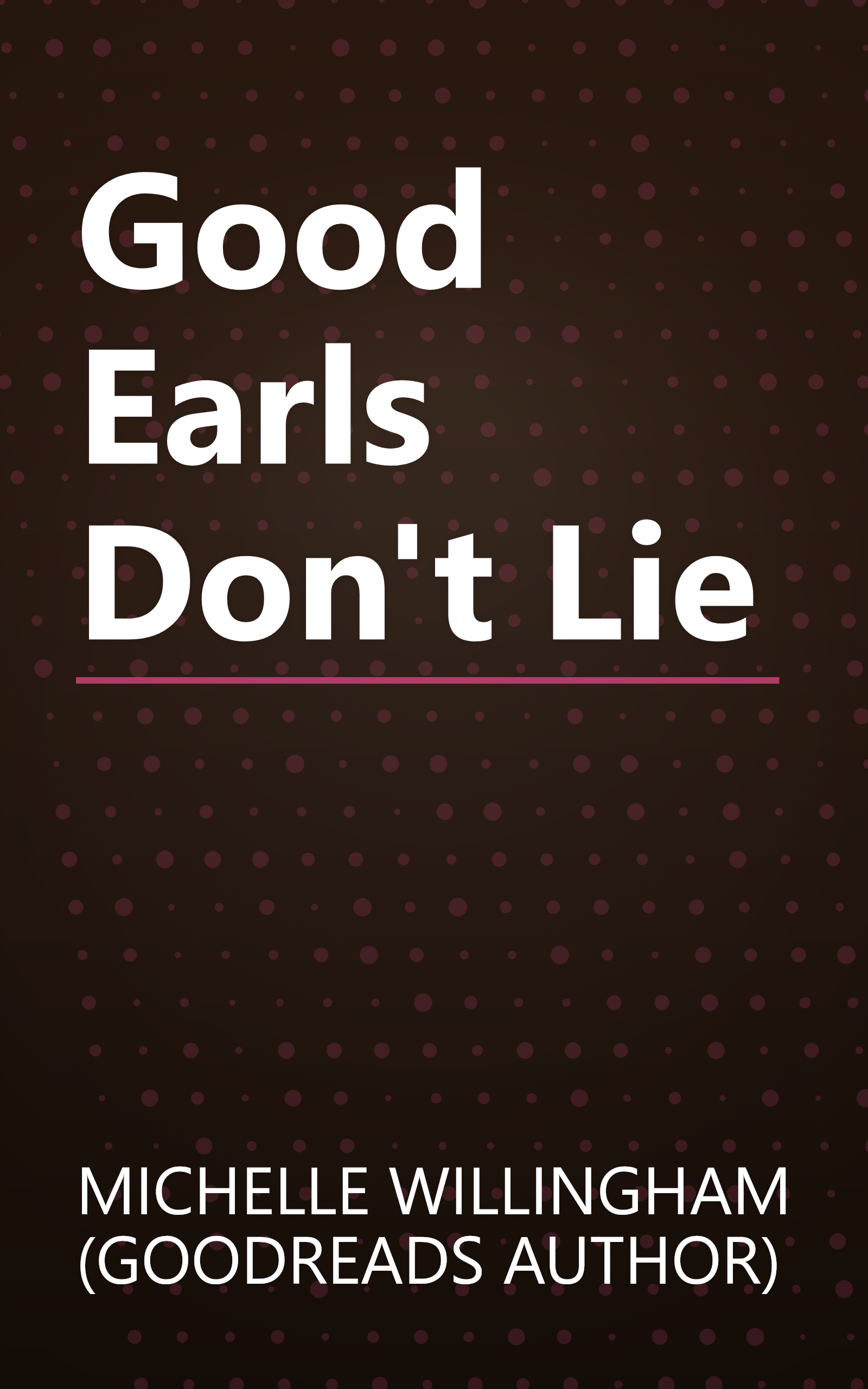 Good Earls Don't Lie book cover