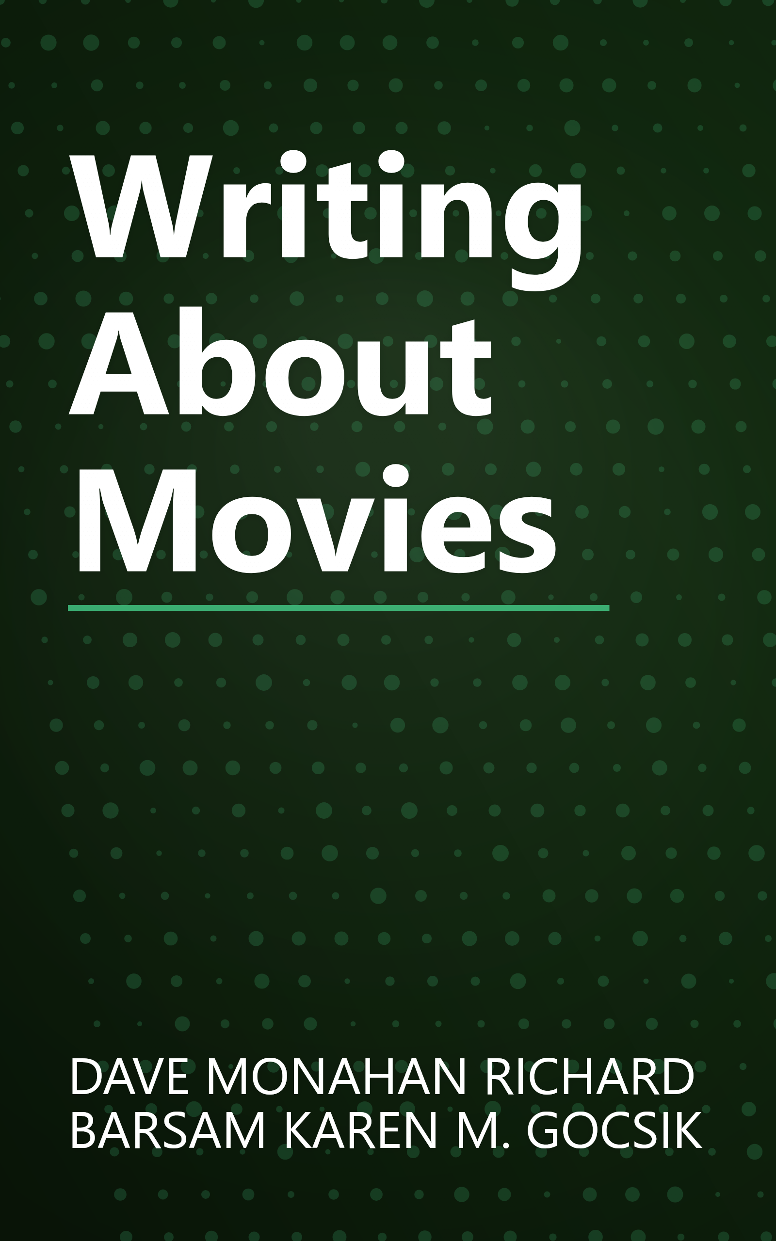 Writing About Movies book cover