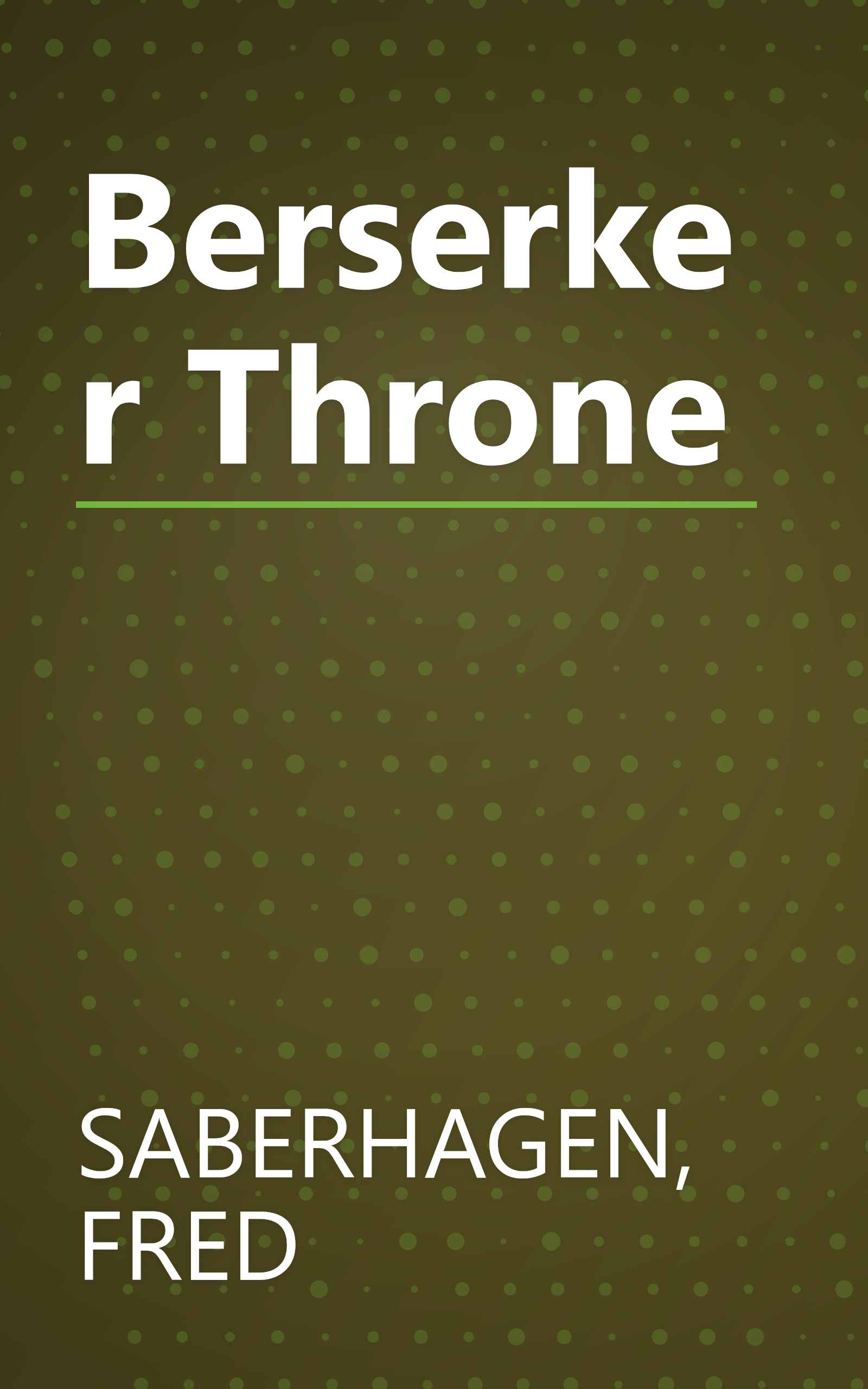 Berserker Throne book cover