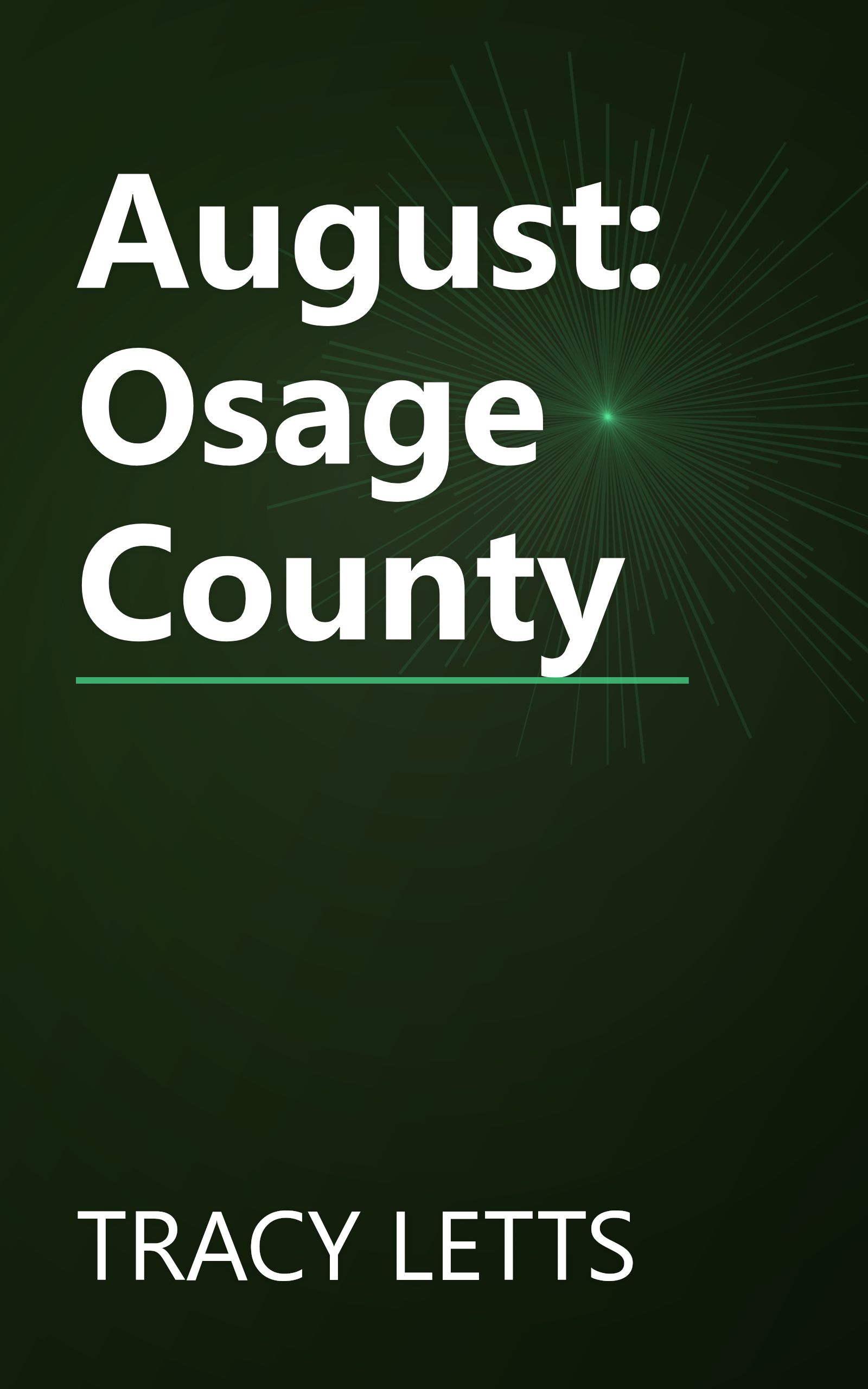 August: Osage County book cover