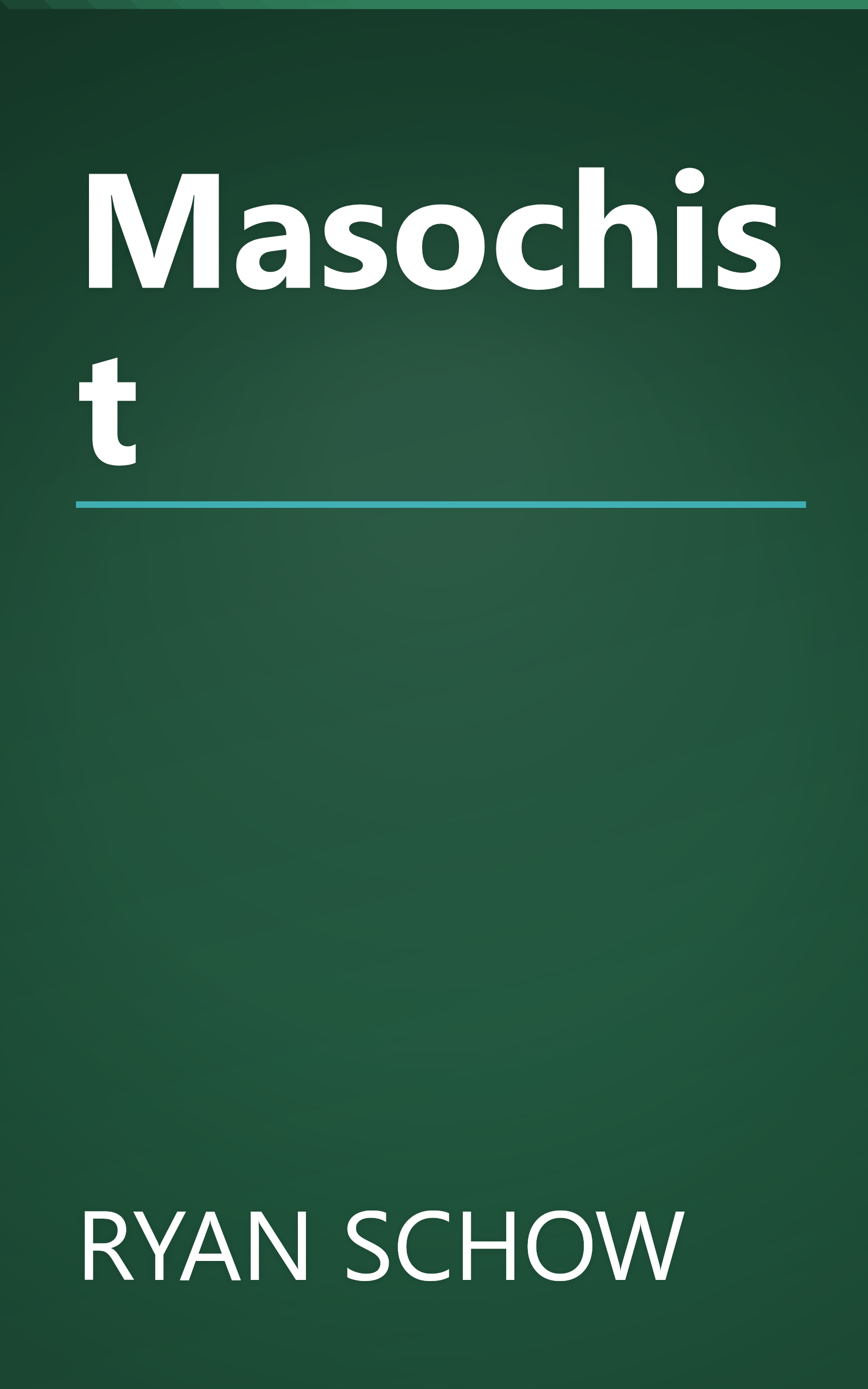 Masochist book cover