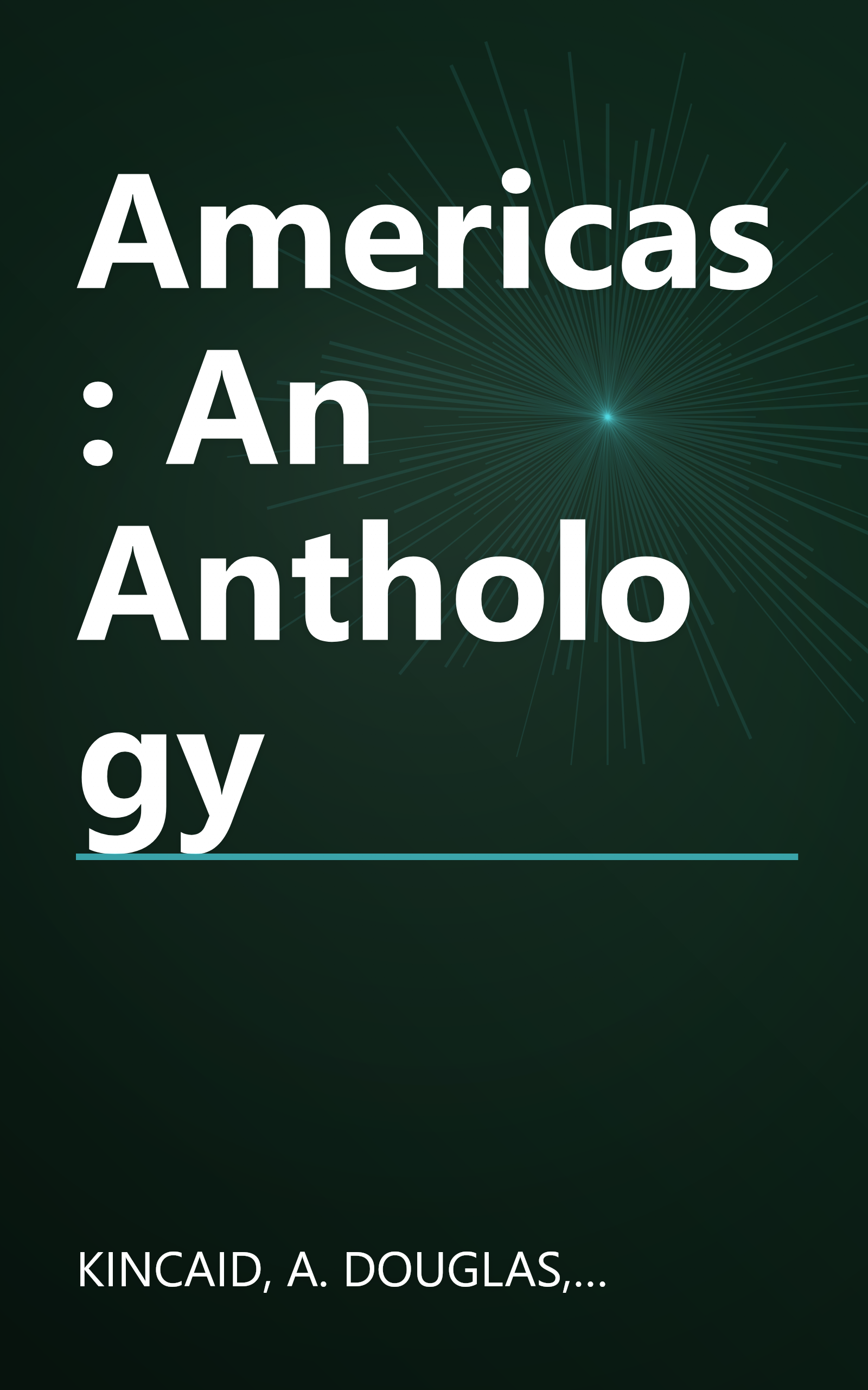 Americas: An Anthology book cover