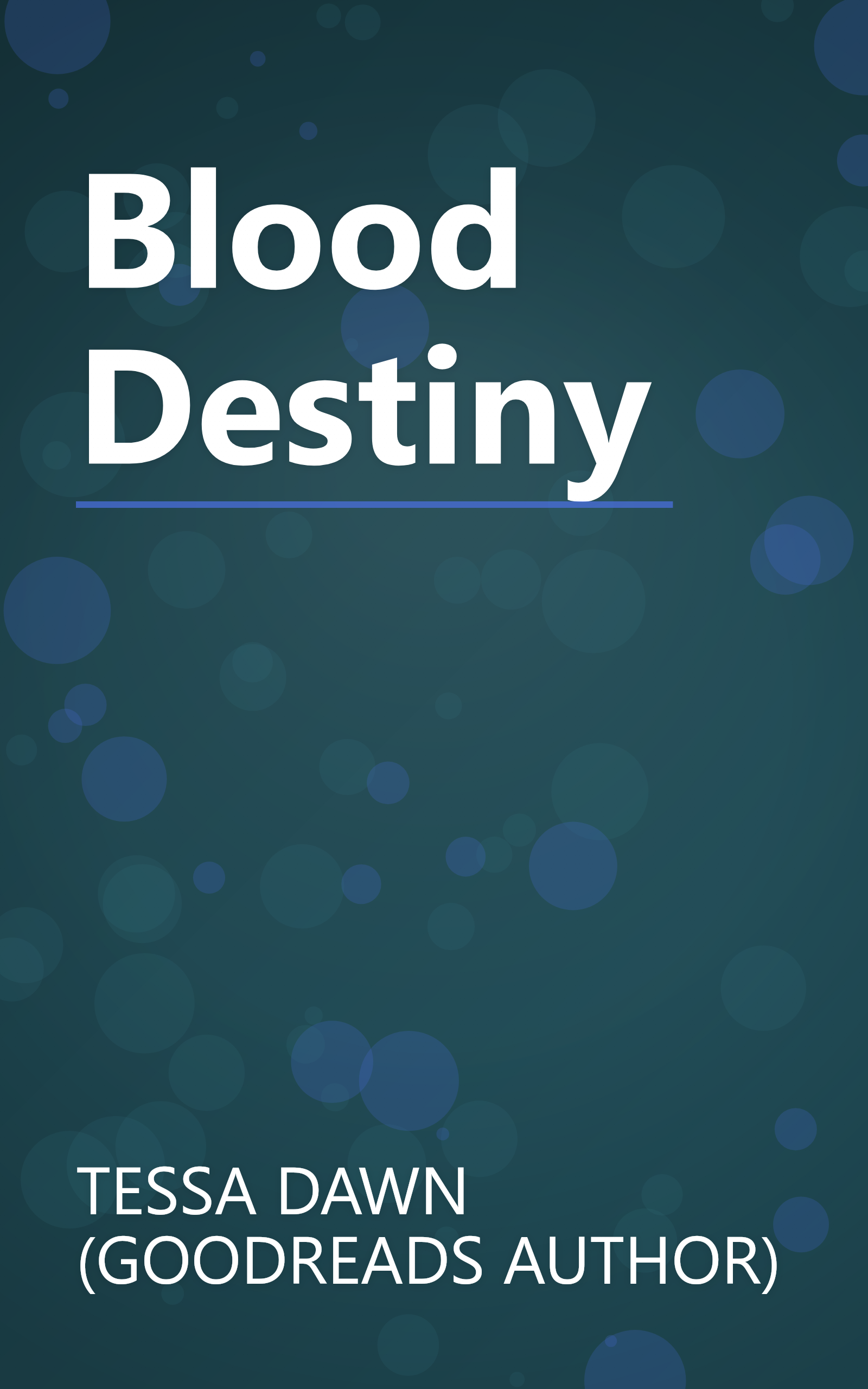 Blood Destiny book cover