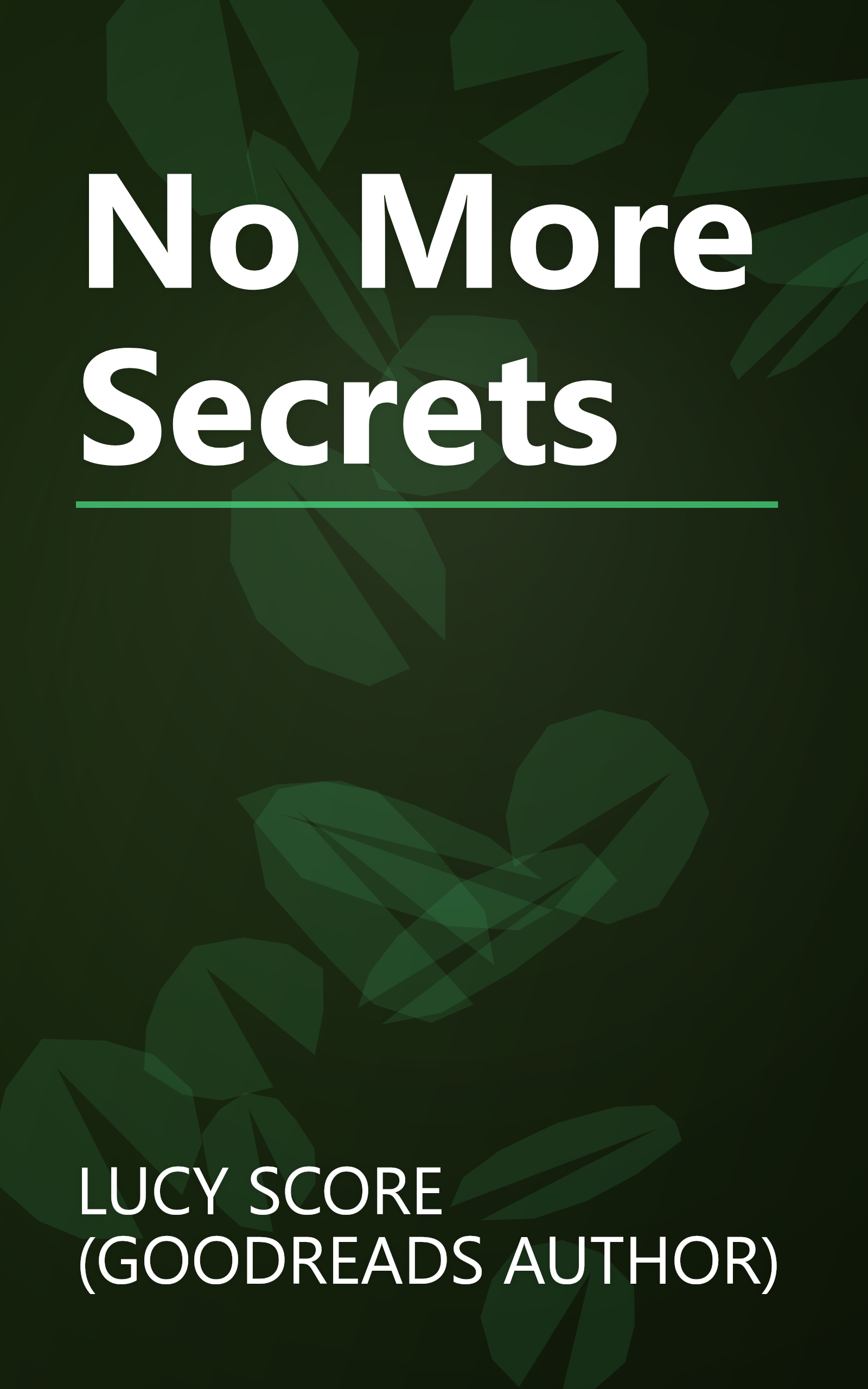 No More Secrets book cover