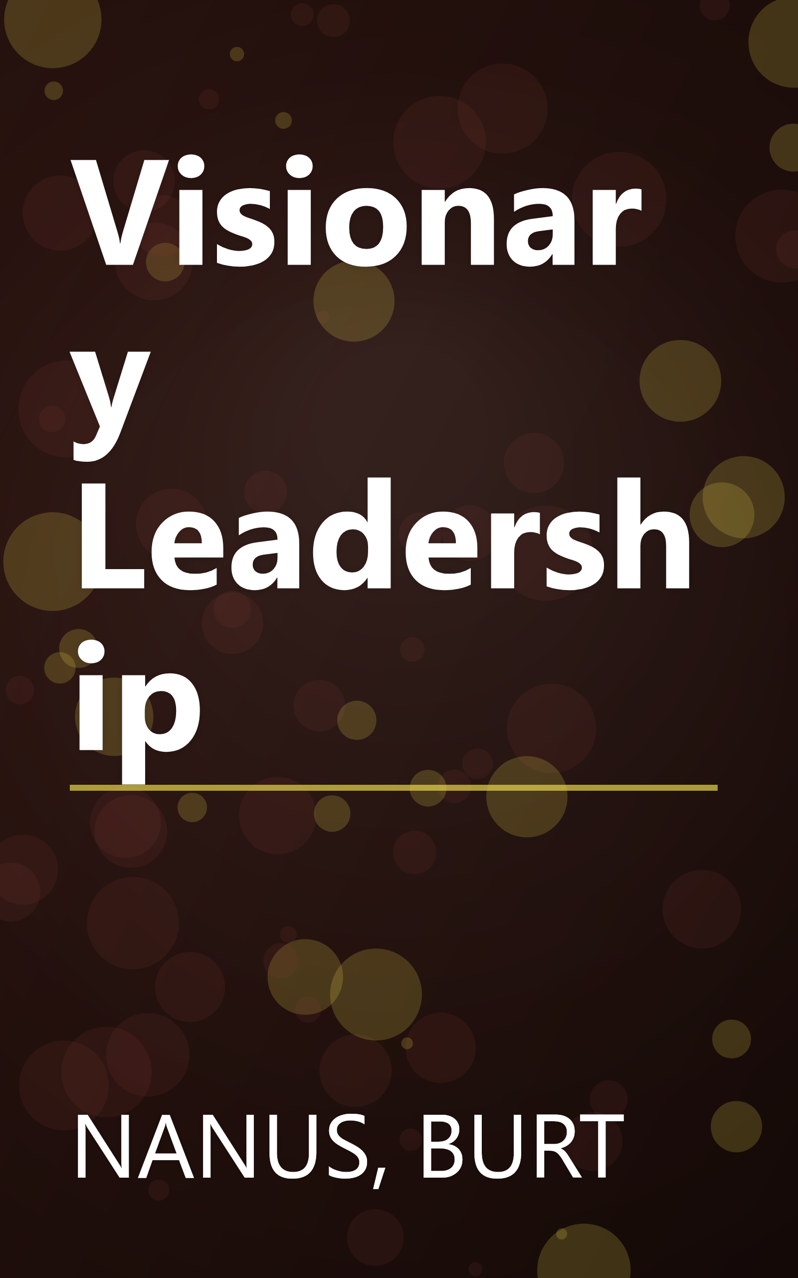 Visionary Leadership book cover