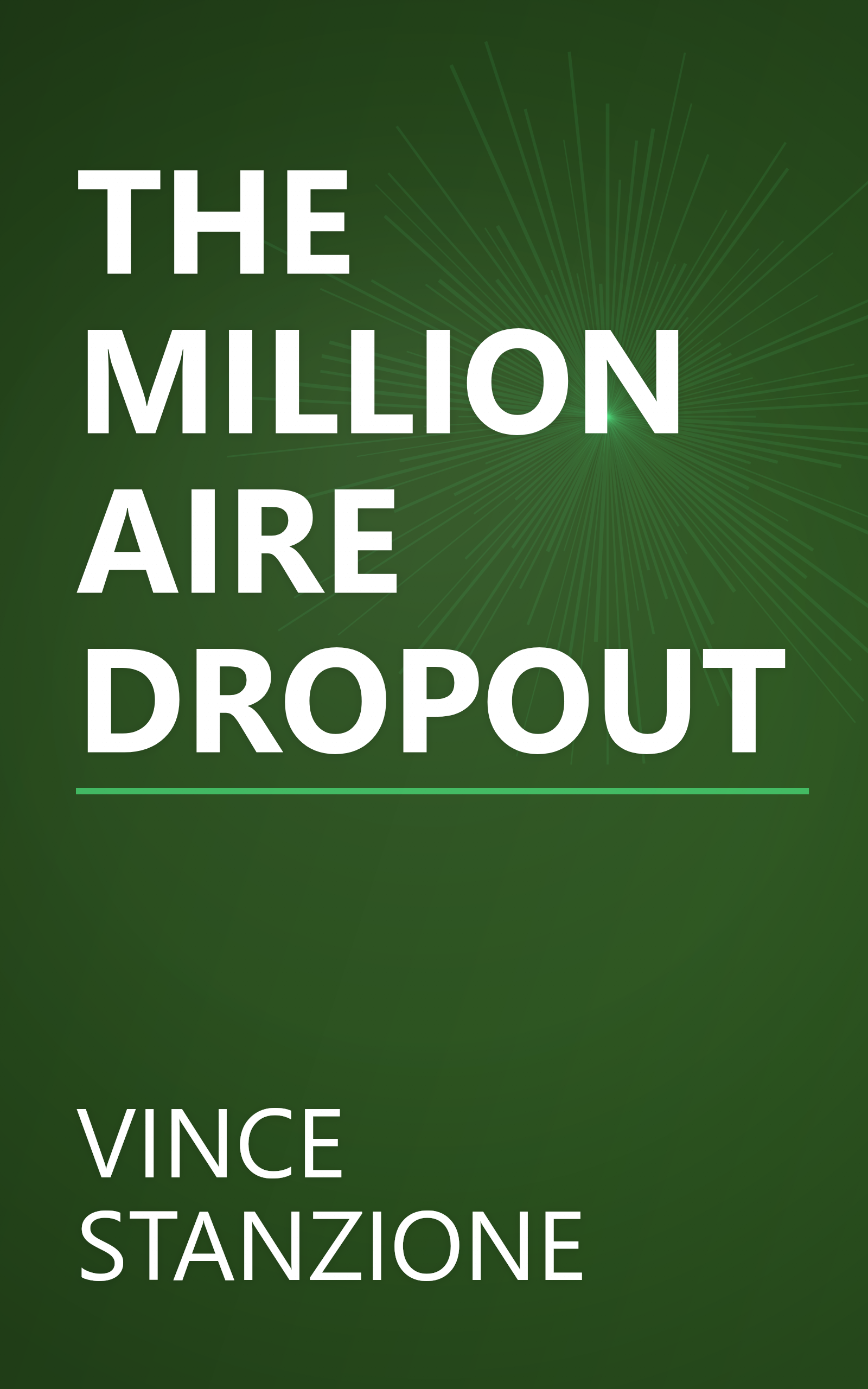 THE MILLIONAIRE DROPOUT book cover