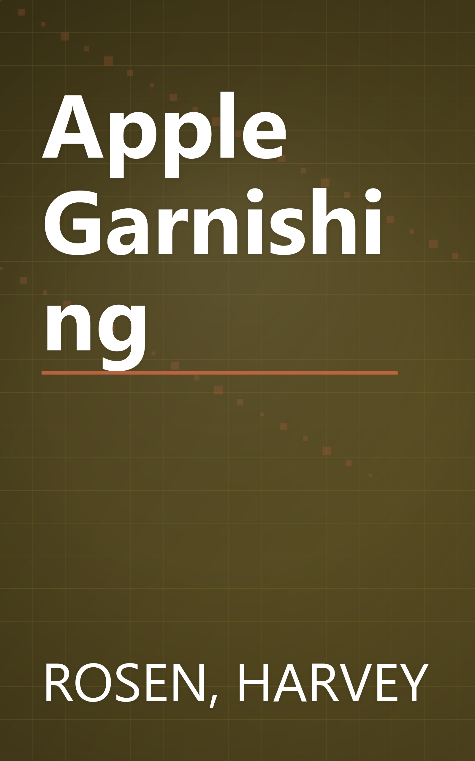 Apple Garnishing book cover