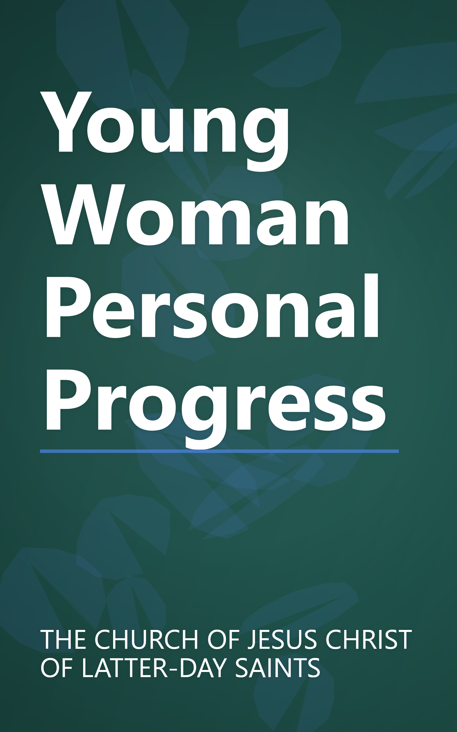 Young Woman Personal Progress book cover