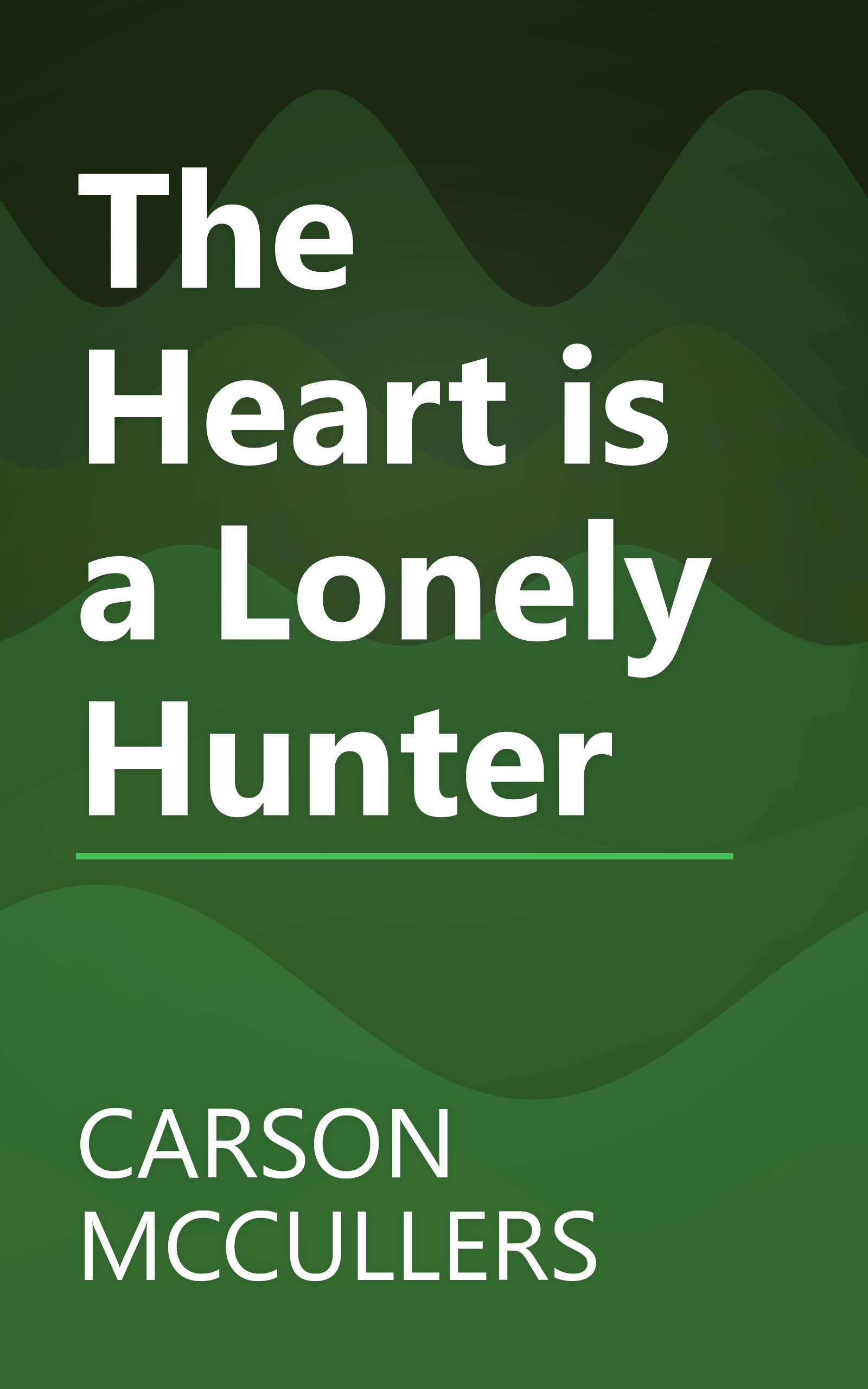 The Heart is a Lonely Hunter book cover