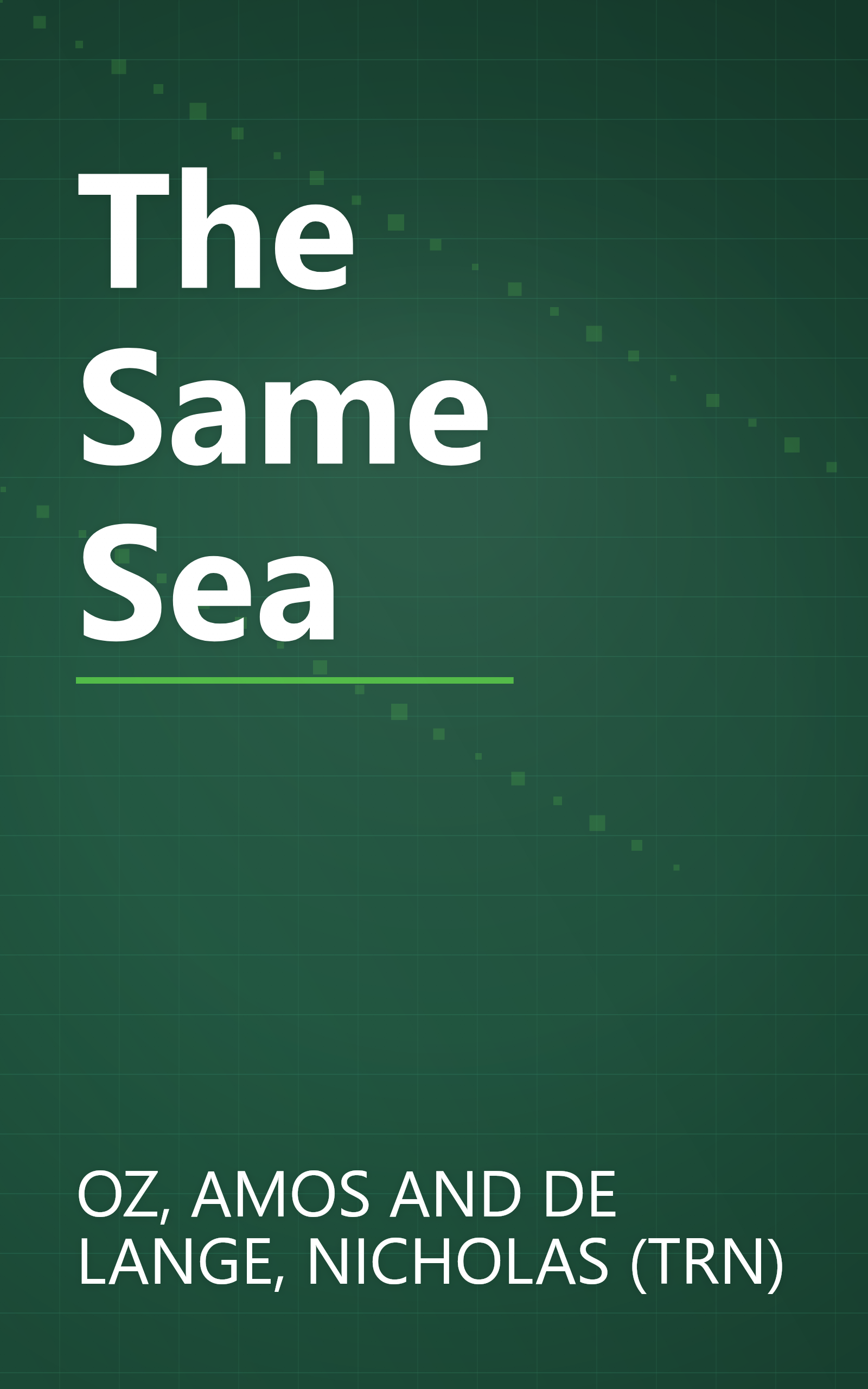 The Same Sea book cover