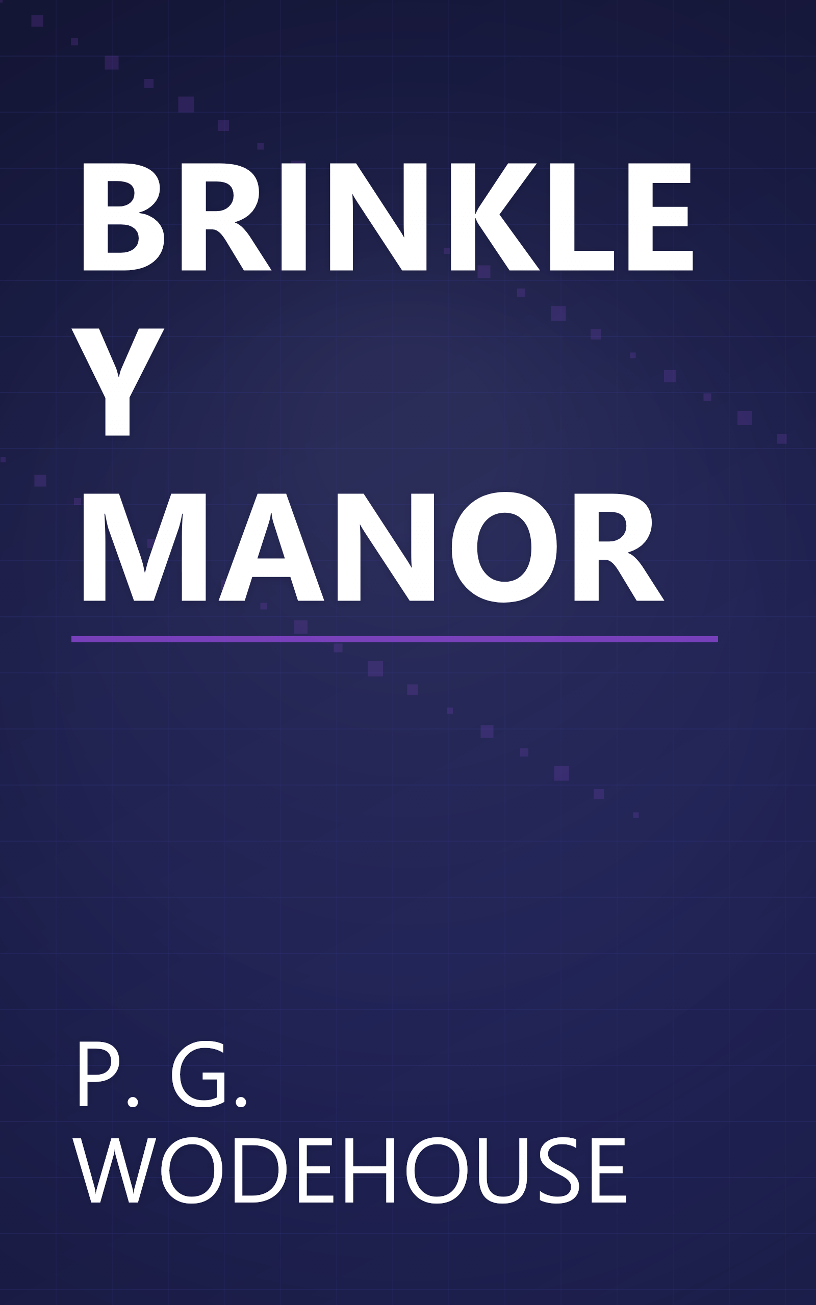 BRINKLEY MANOR book cover