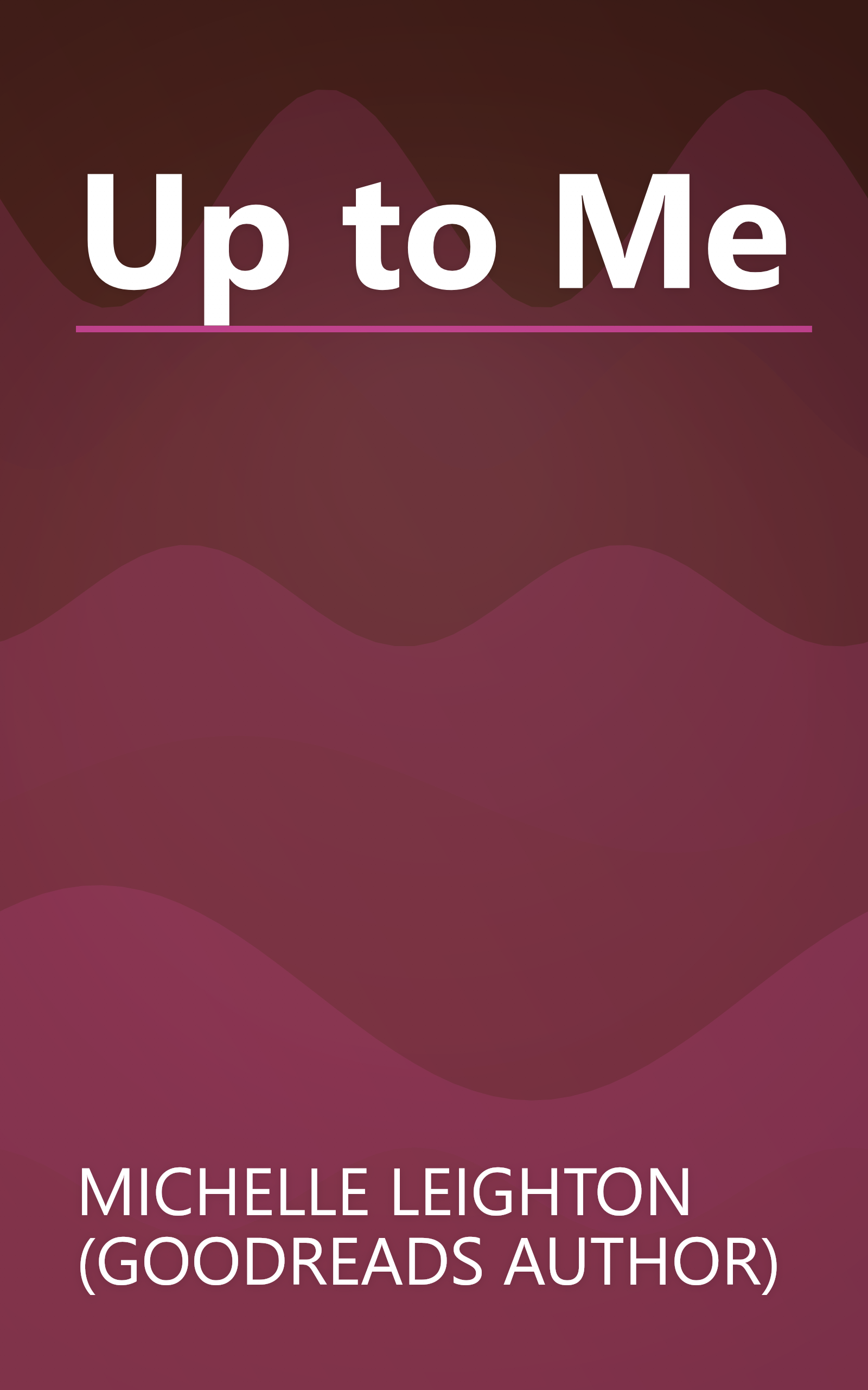 Up to Me book cover