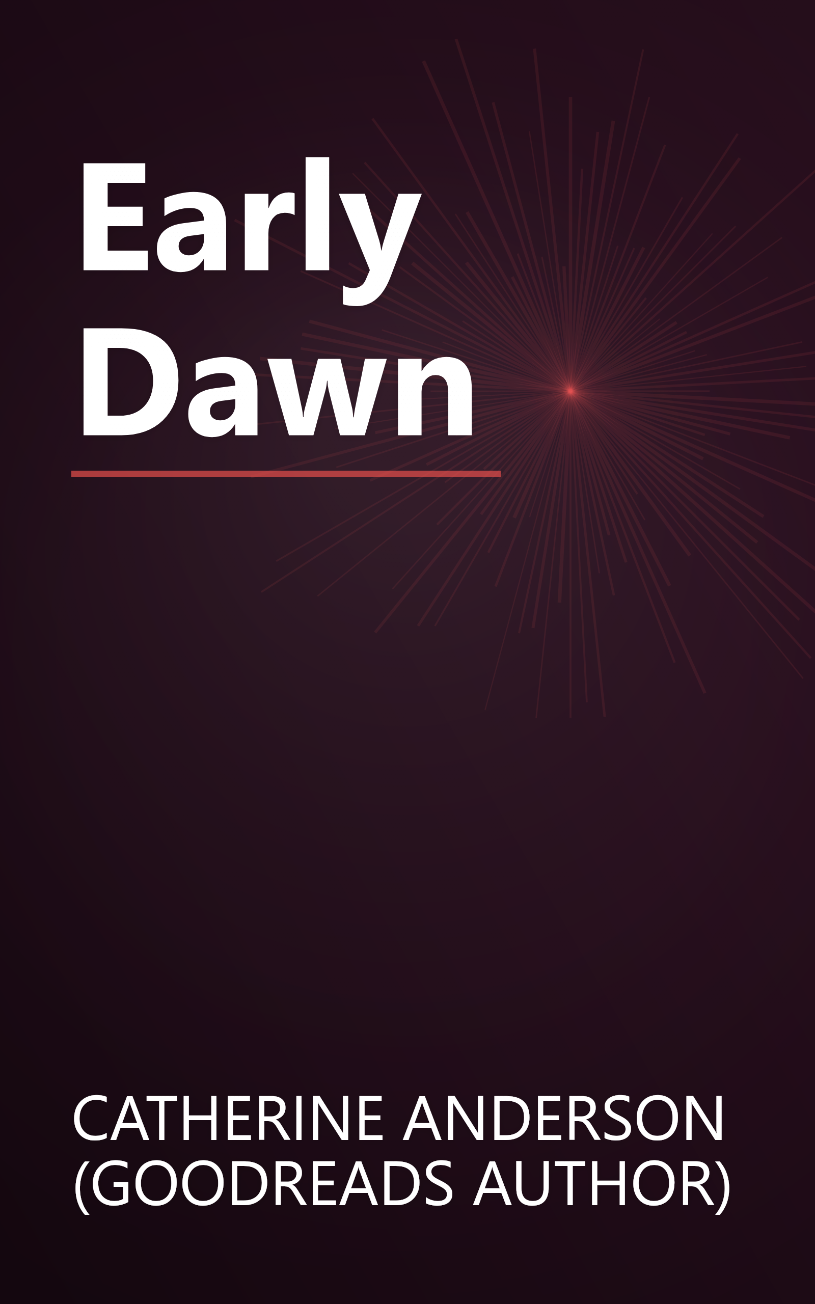 Early Dawn book cover