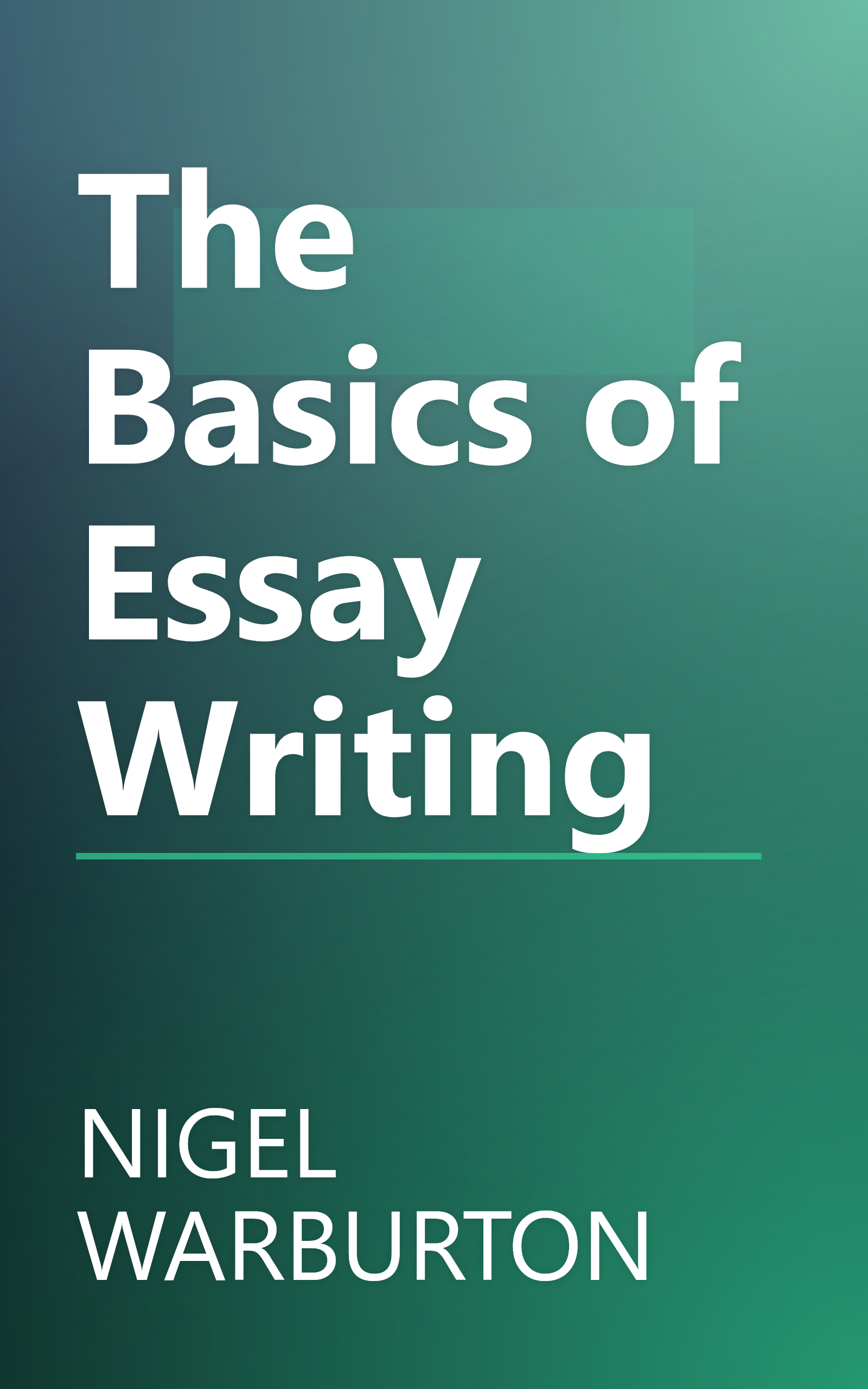 The Basics of Essay Writing book cover