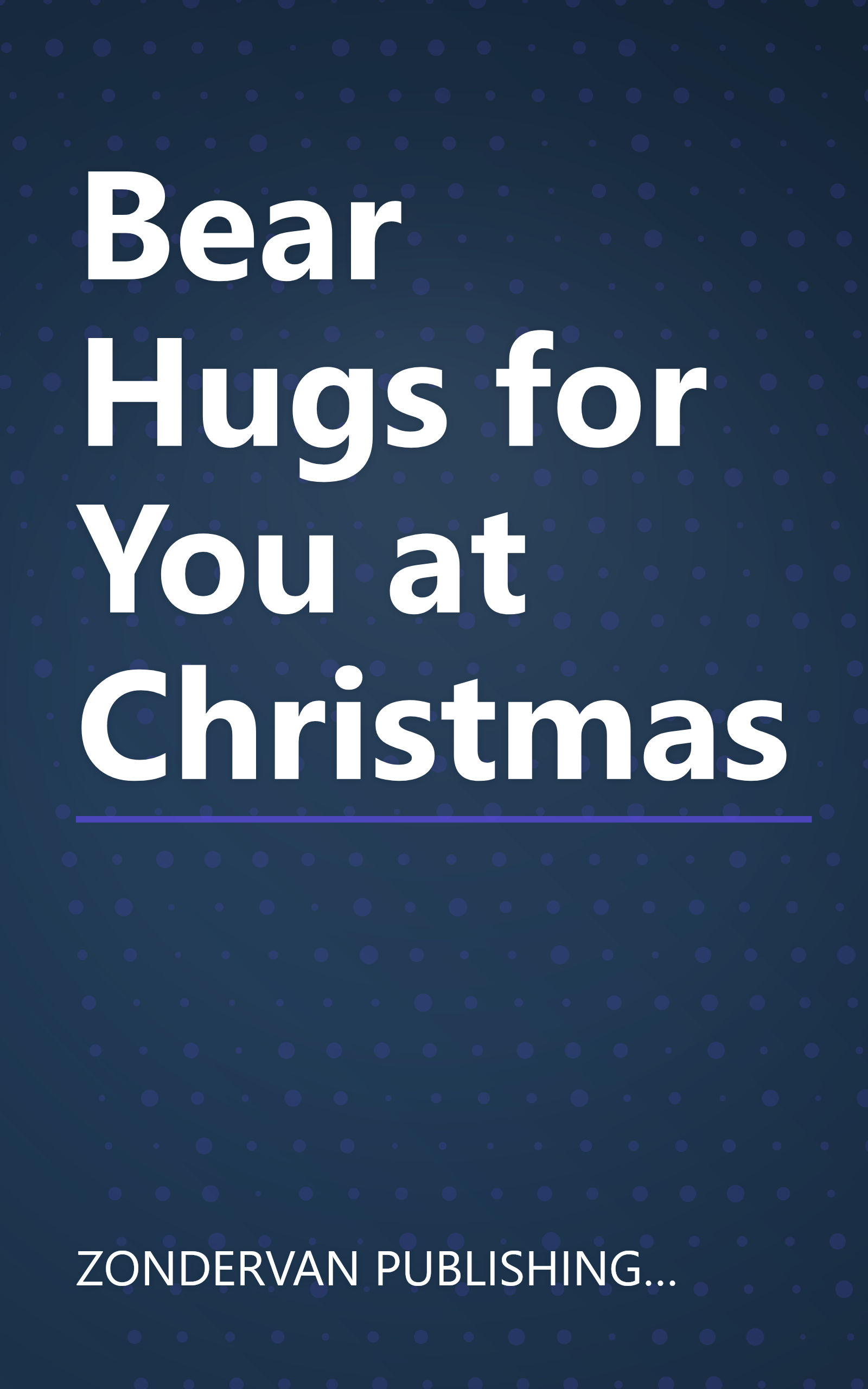 Bear Hugs for You at Christmas book cover