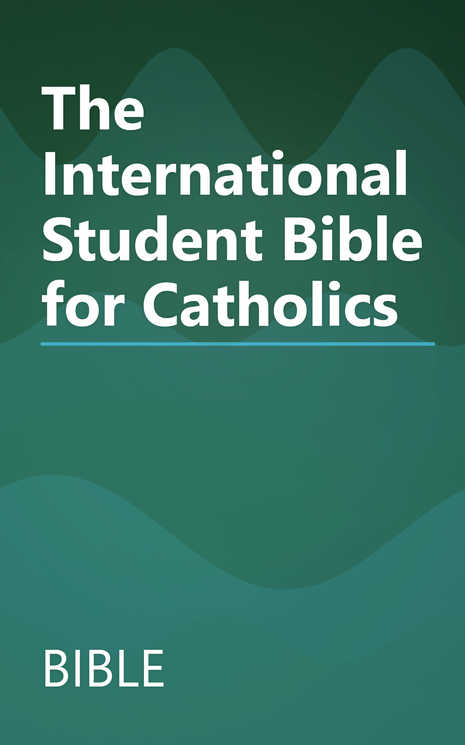 The International Student Bible for Catholics book cover