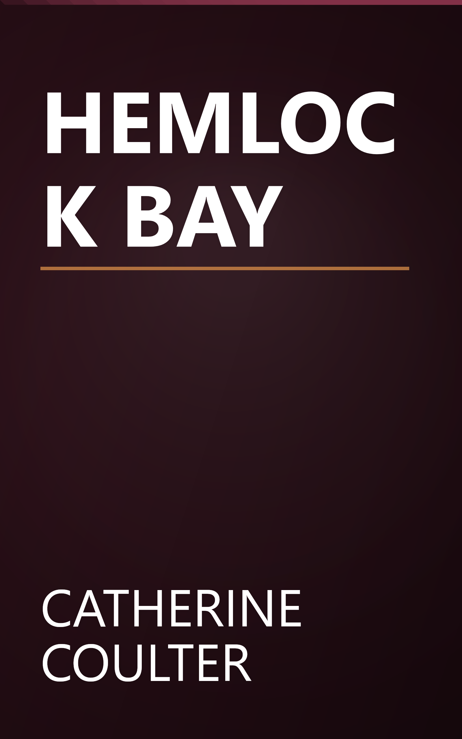 HEMLOCK BAY book cover