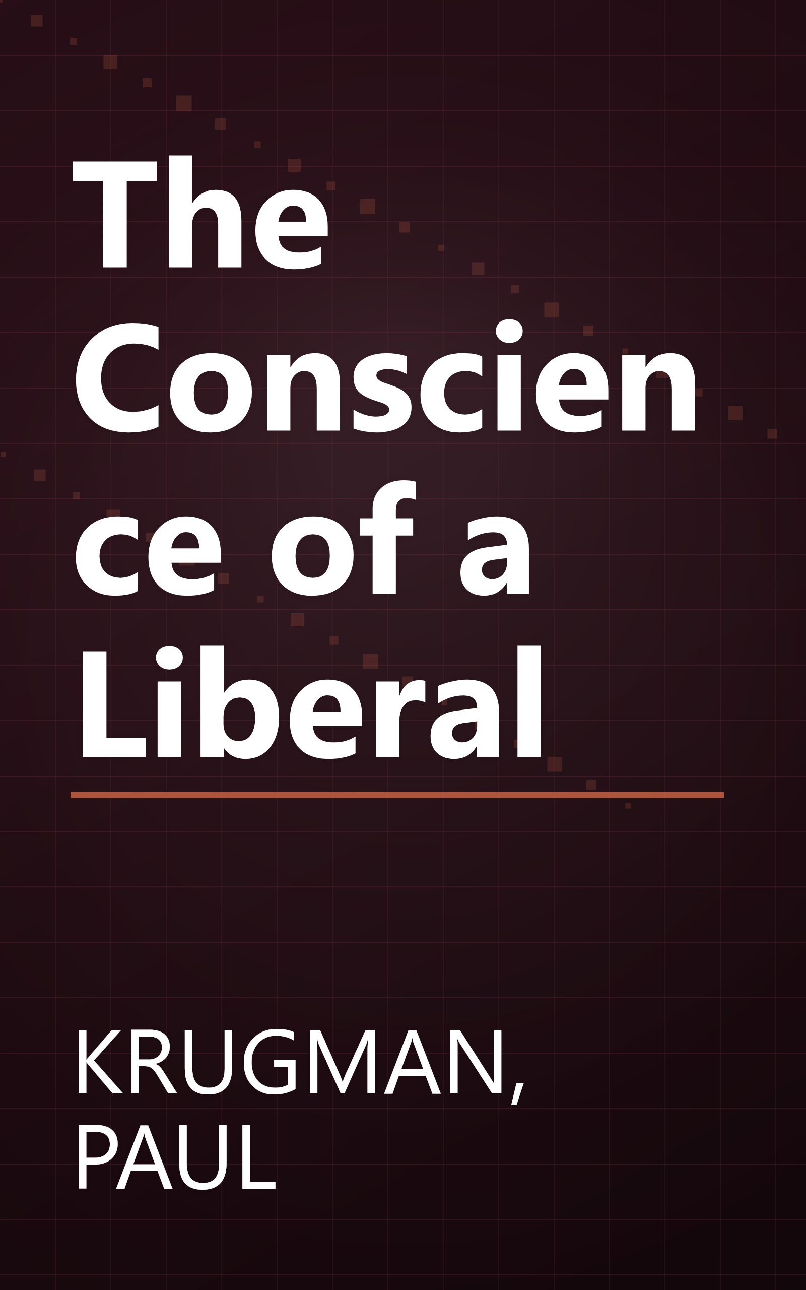 The Conscience of a Liberal book cover
