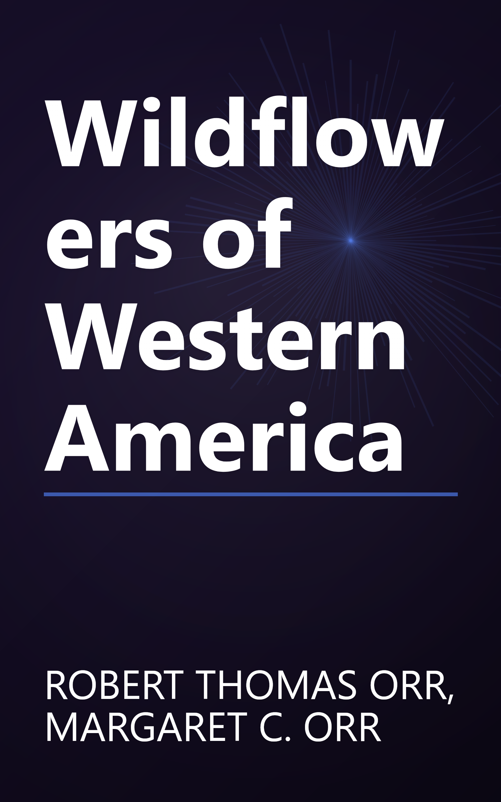 Wildflowers of Western America book cover