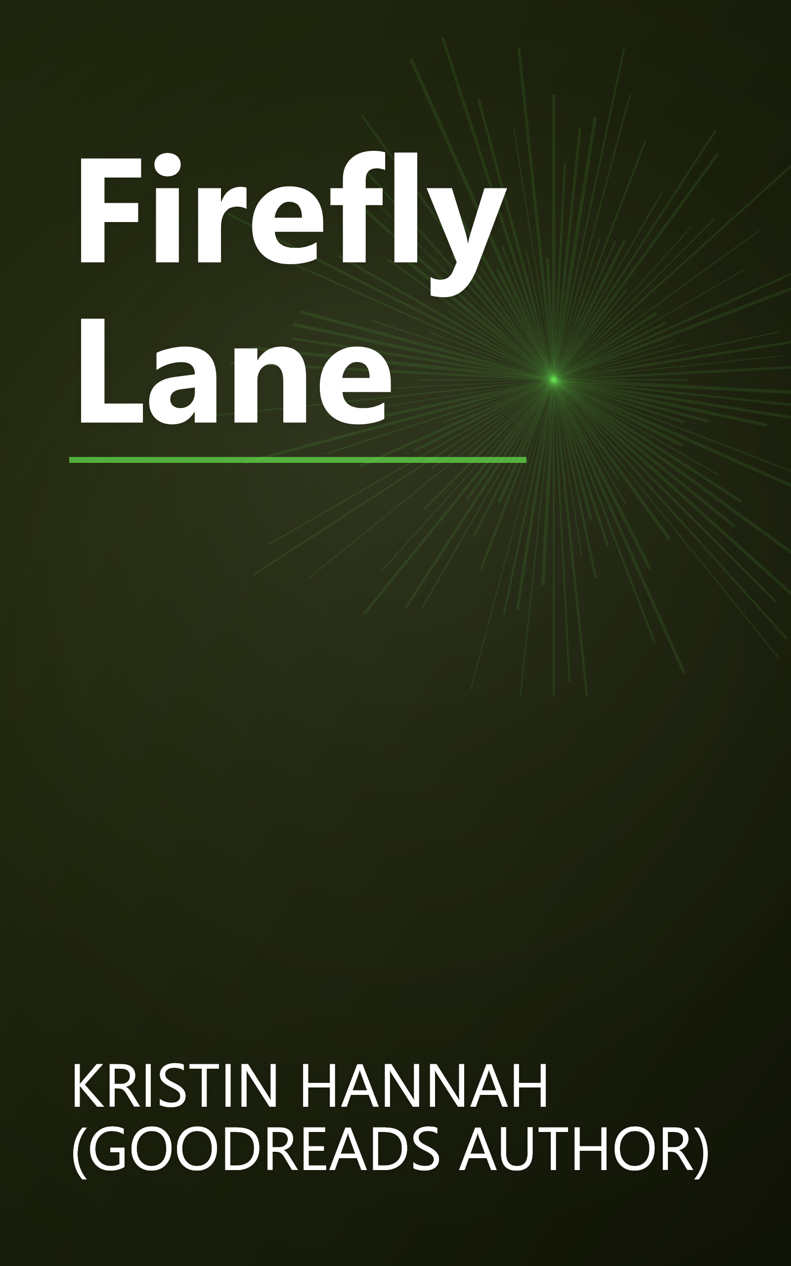 Firefly Lane book cover