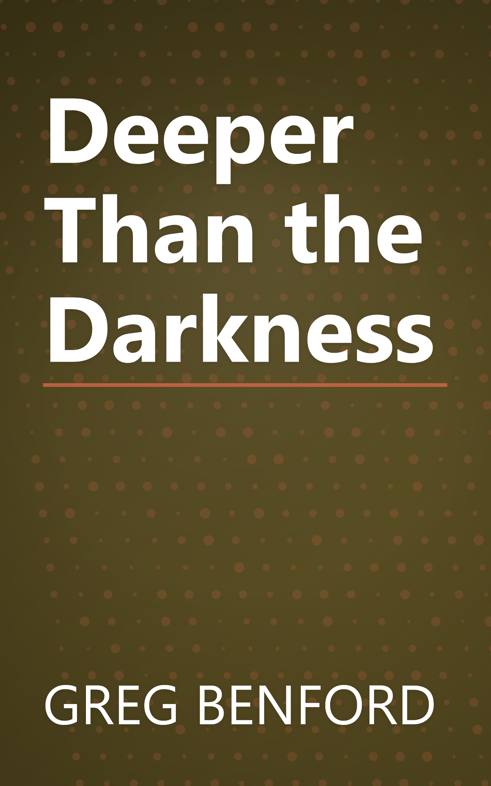 Deeper Than the Darkness book cover