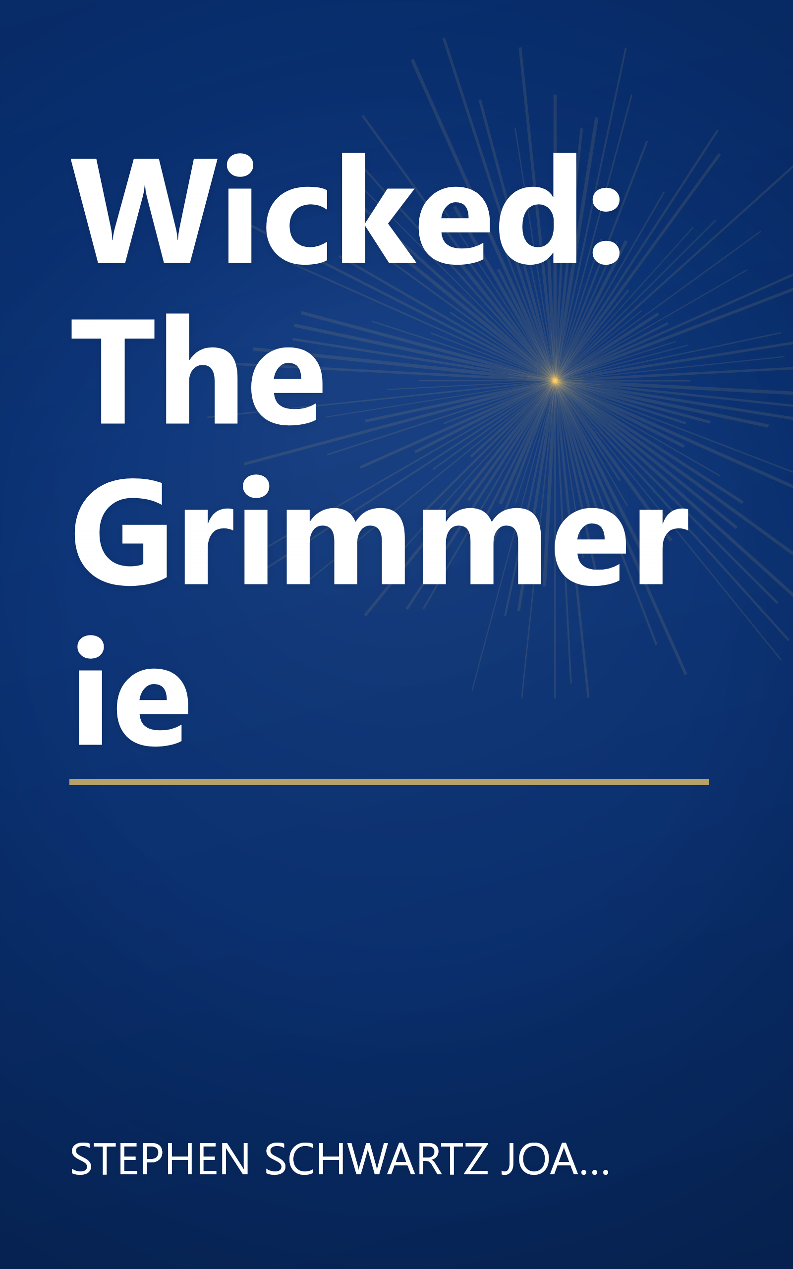 Wicked: The Grimmerie book cover