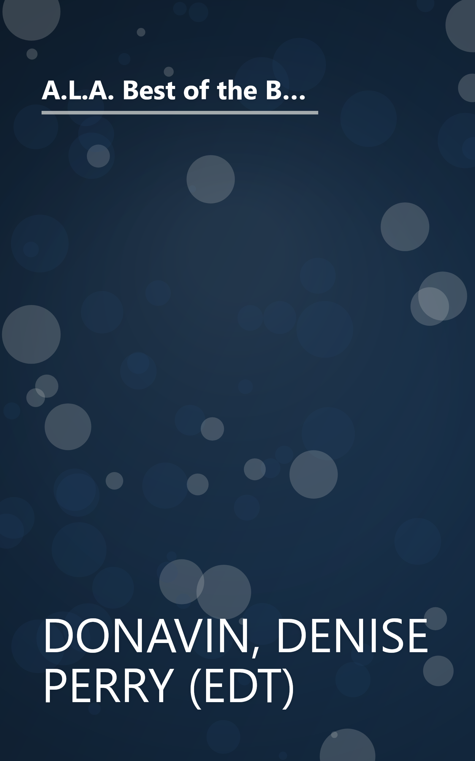 A.L.A. Best of the Best for Children: Software, Books, Magazines, Videos, Audio, Toy (American Library Association Best of the Best for Children) book cover