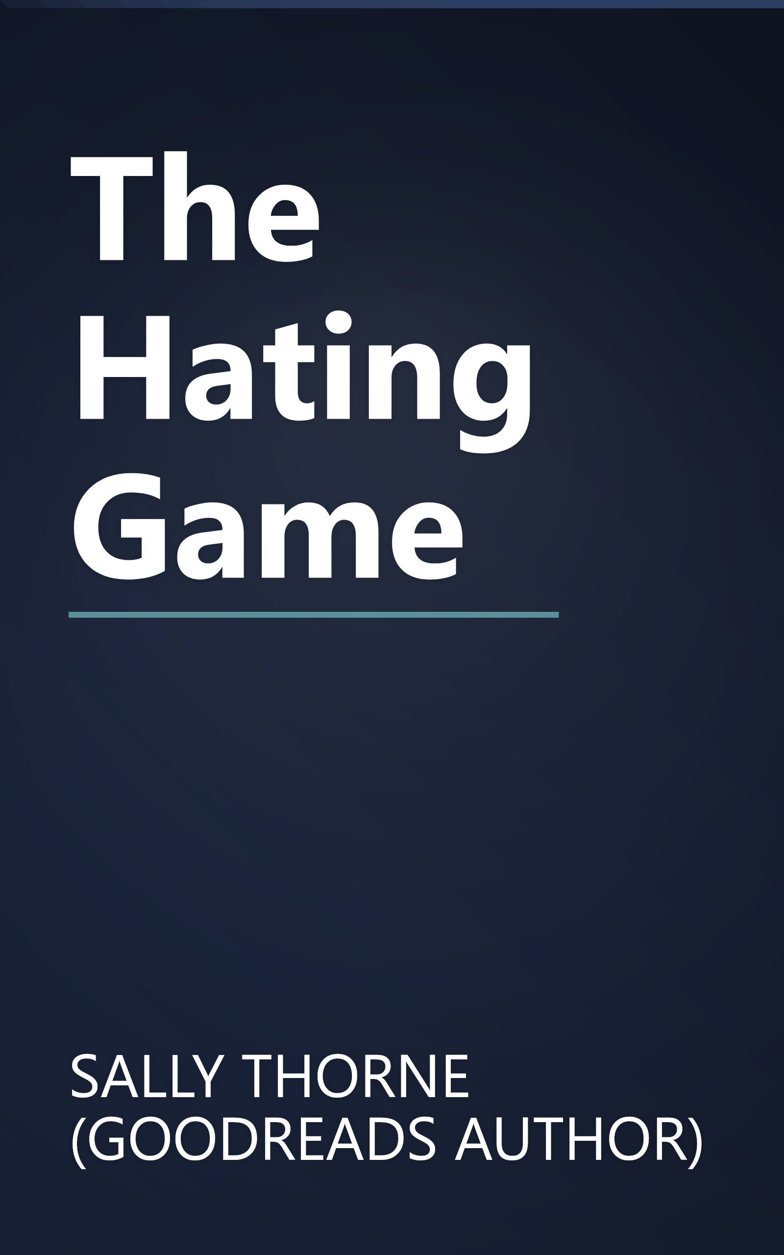 The Hating Game book cover