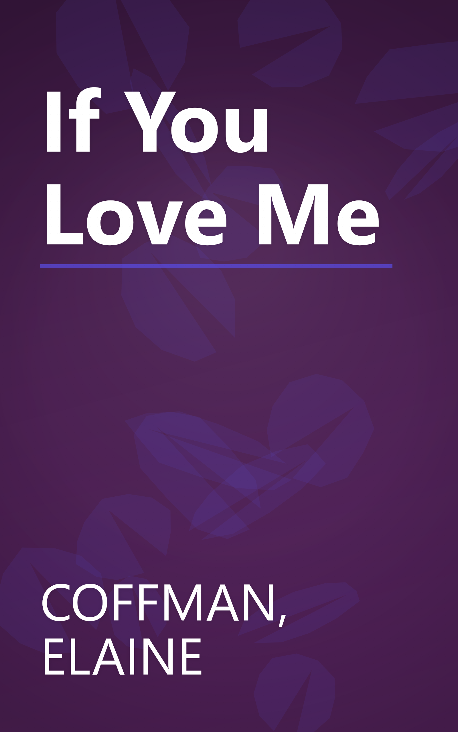 If You Love Me book cover