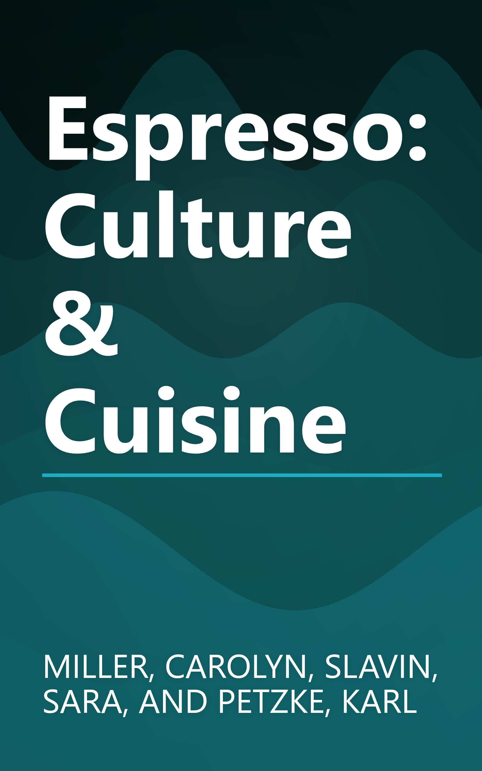 Espresso: Culture & Cuisine book cover