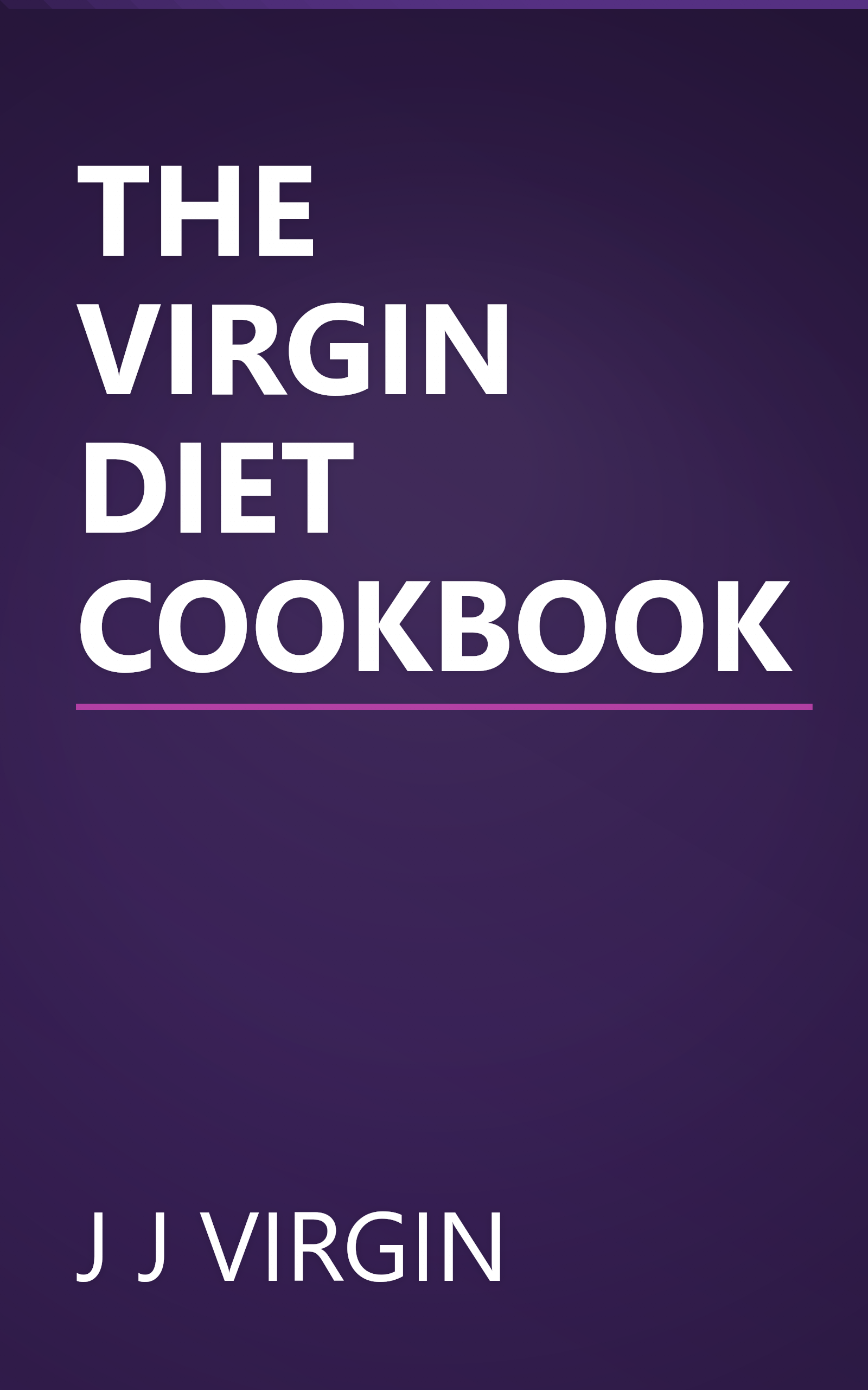 THE VIRGIN DIET COOKBOOK book cover