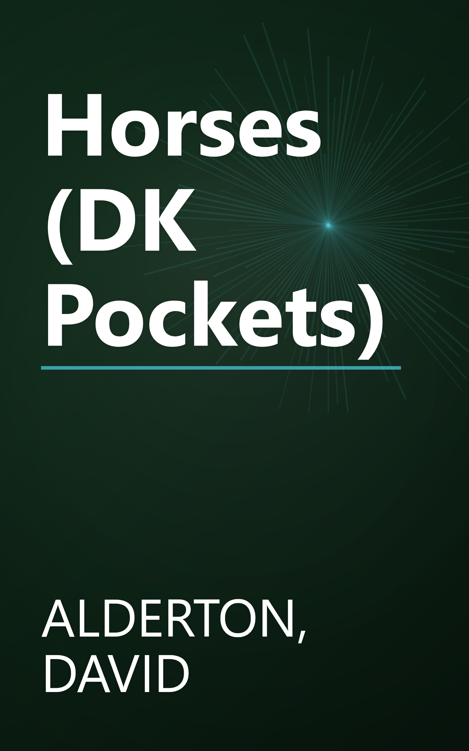 Horses (DK Pockets) book cover