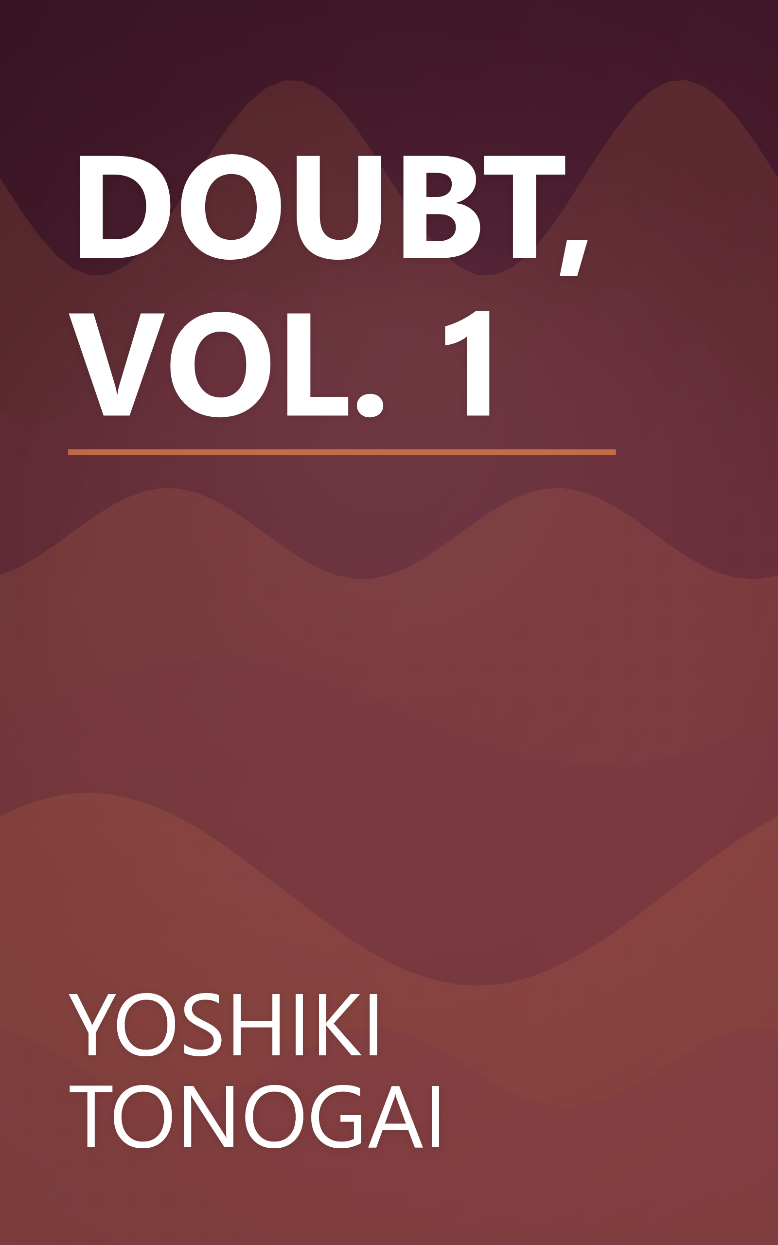 DOUBT, VOL. 1 book cover